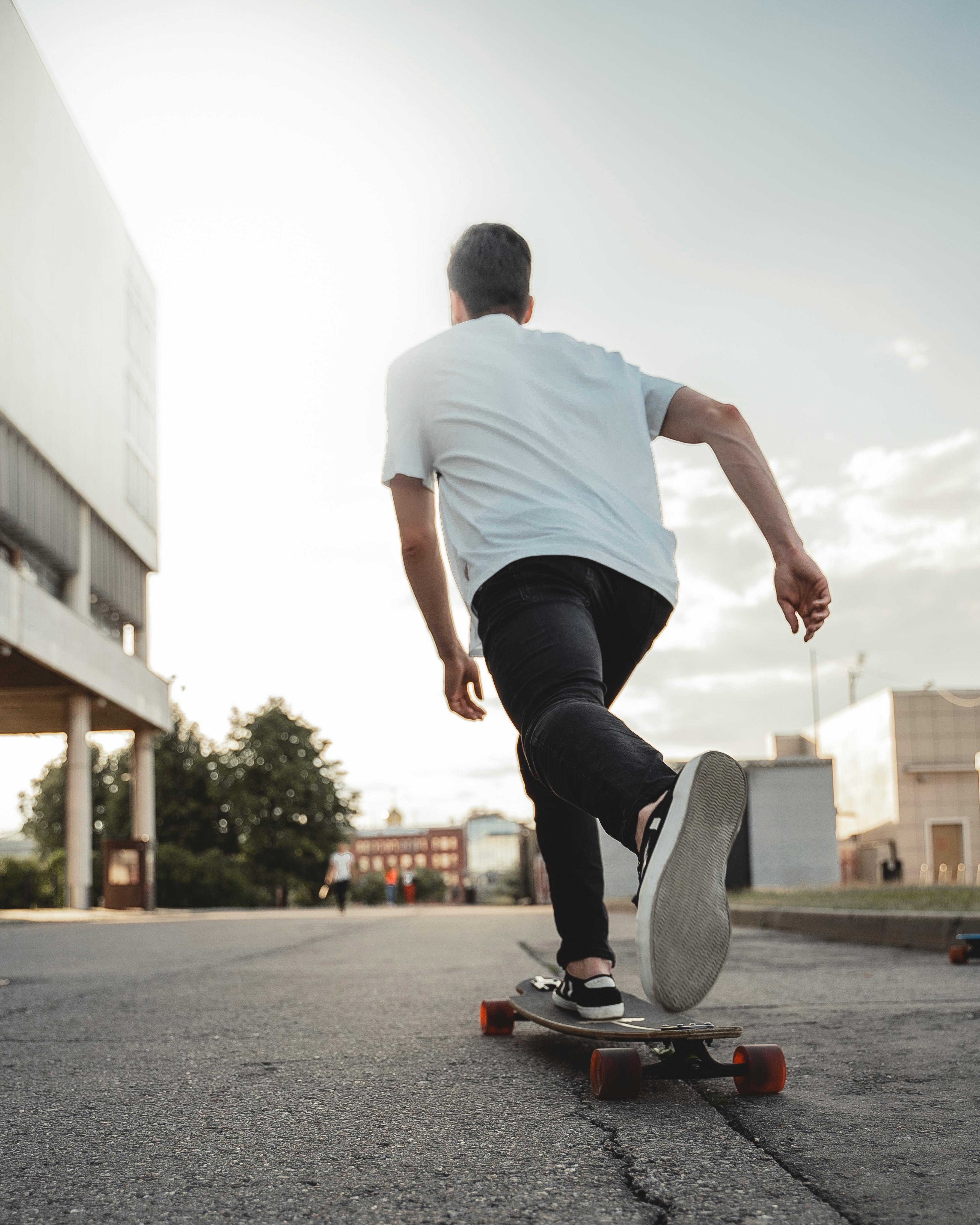 Young Man On A Skateboard · Free Stock Photo