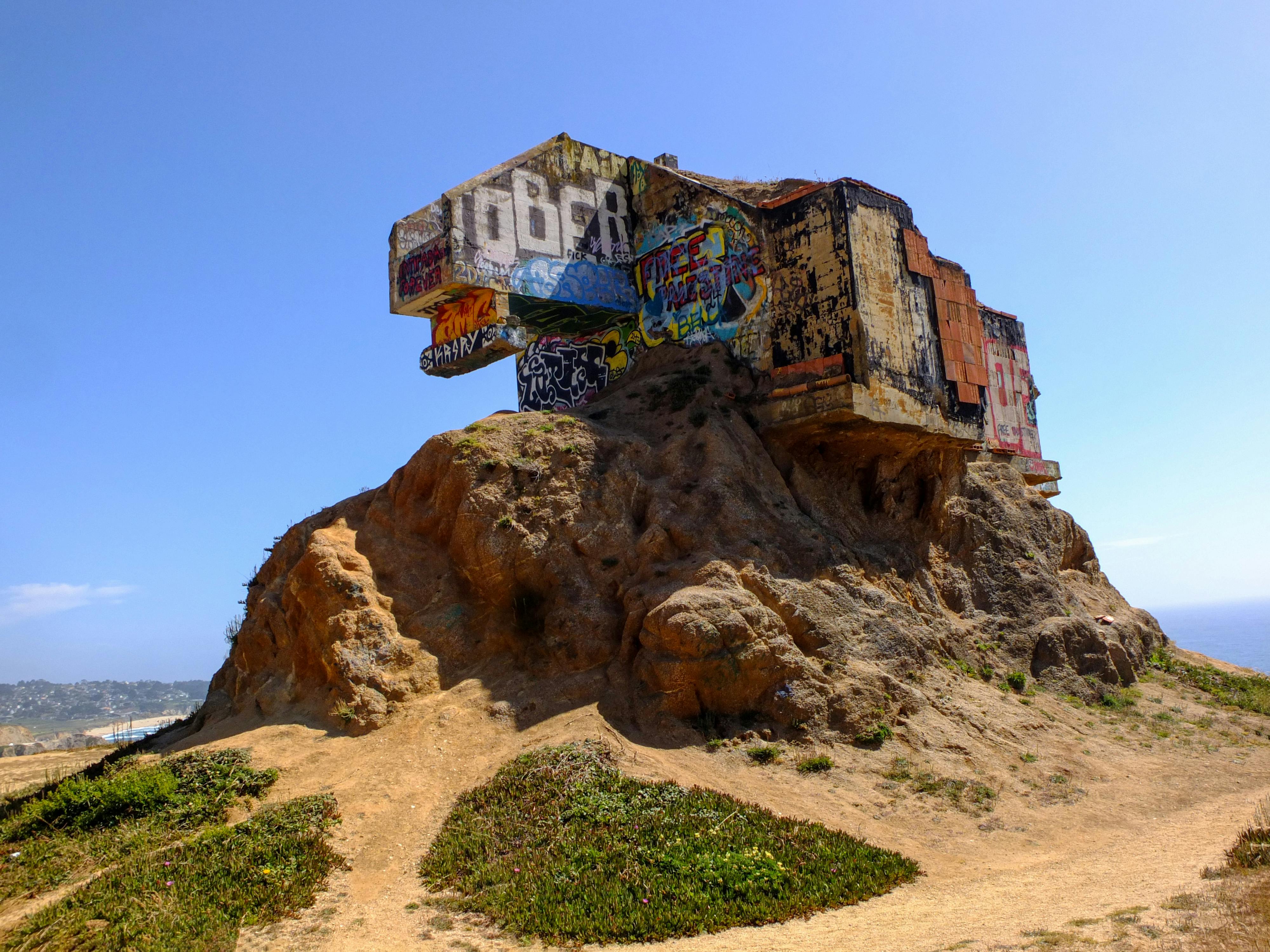 Graffiti on a Rock · Free Stock Photo