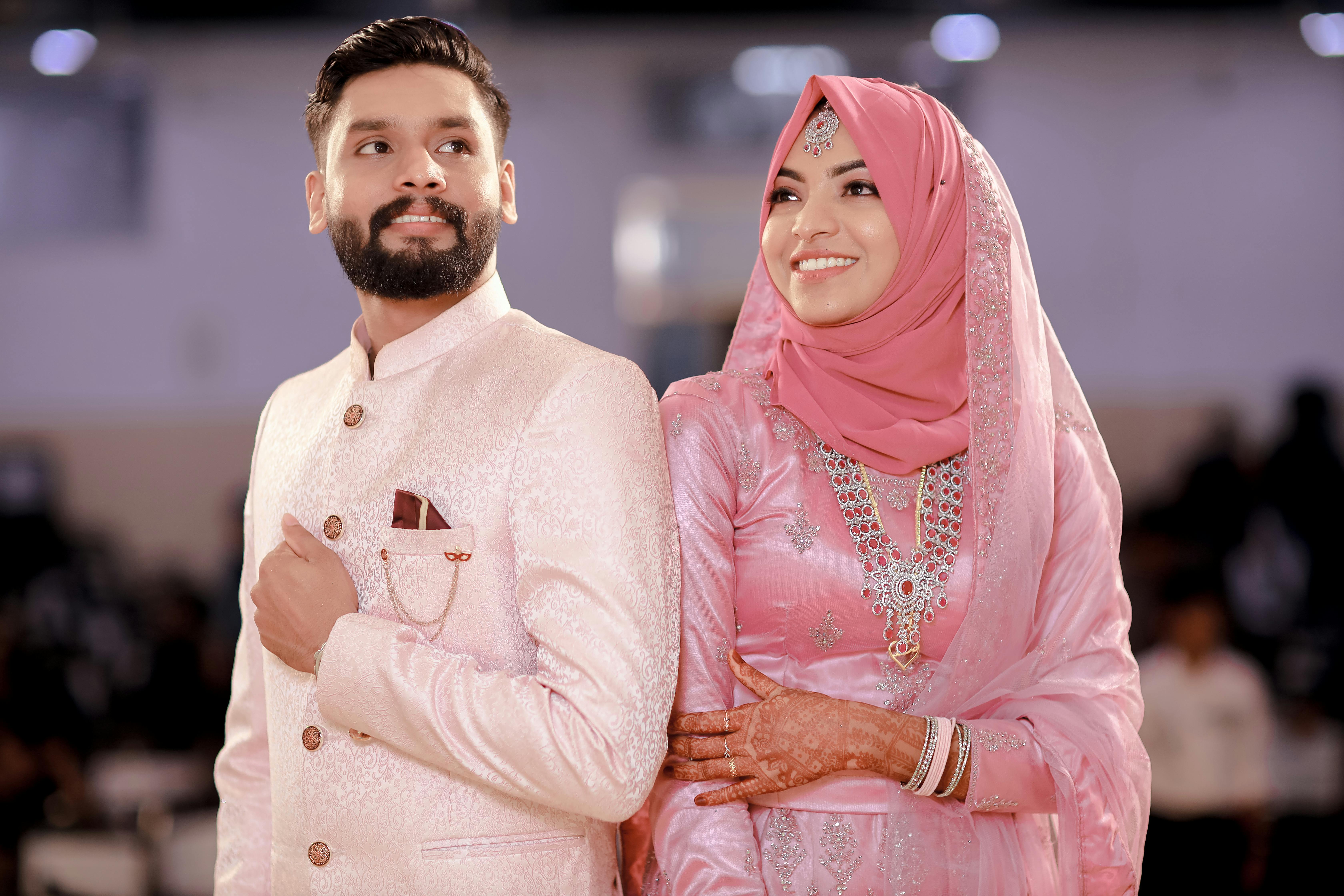 Portrait of Traditional Wedding Couple · Free Stock Photo