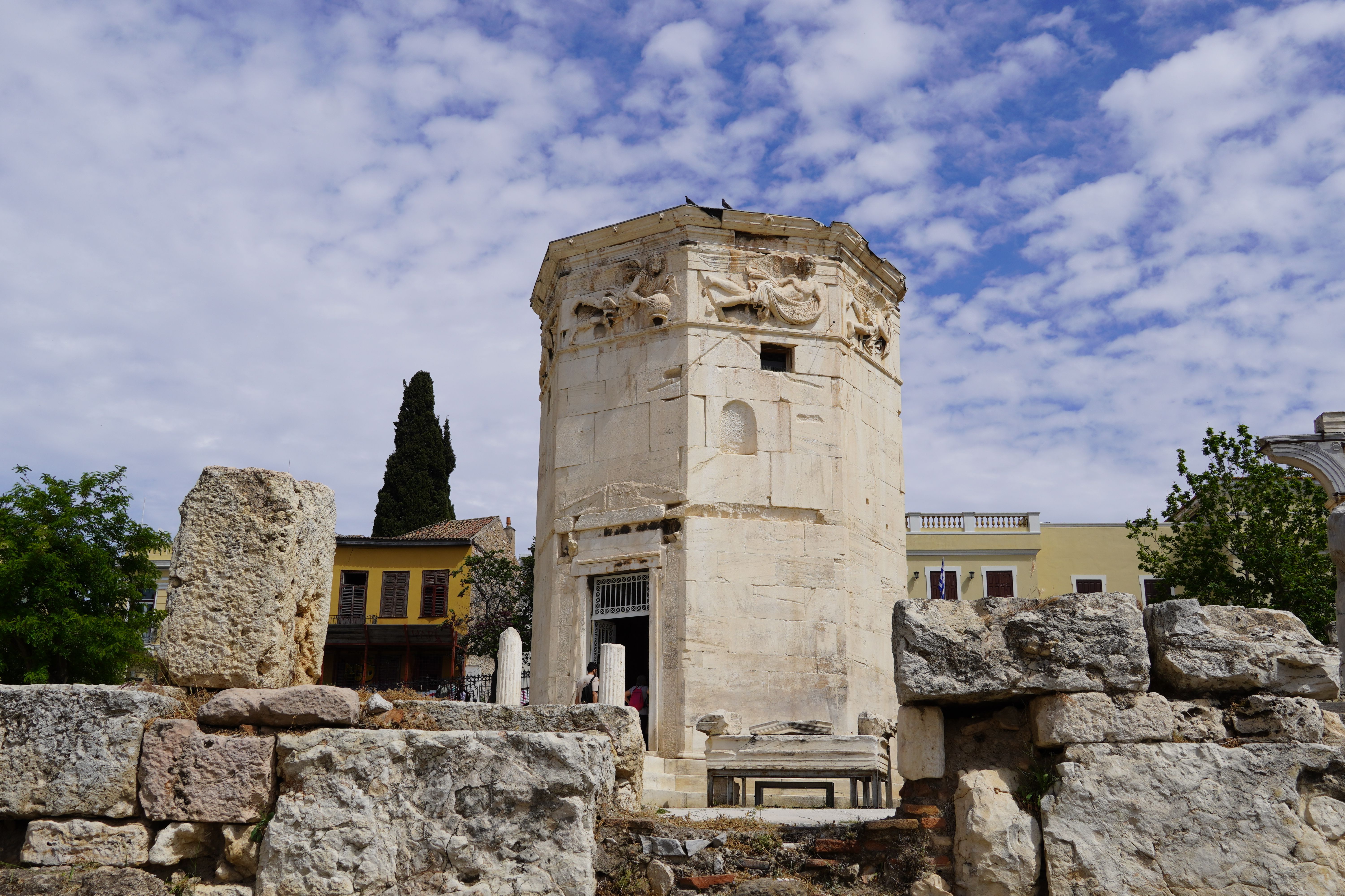 The Tower of the Winds, or Horologion of Andronikos Kyrrhestes, an ...