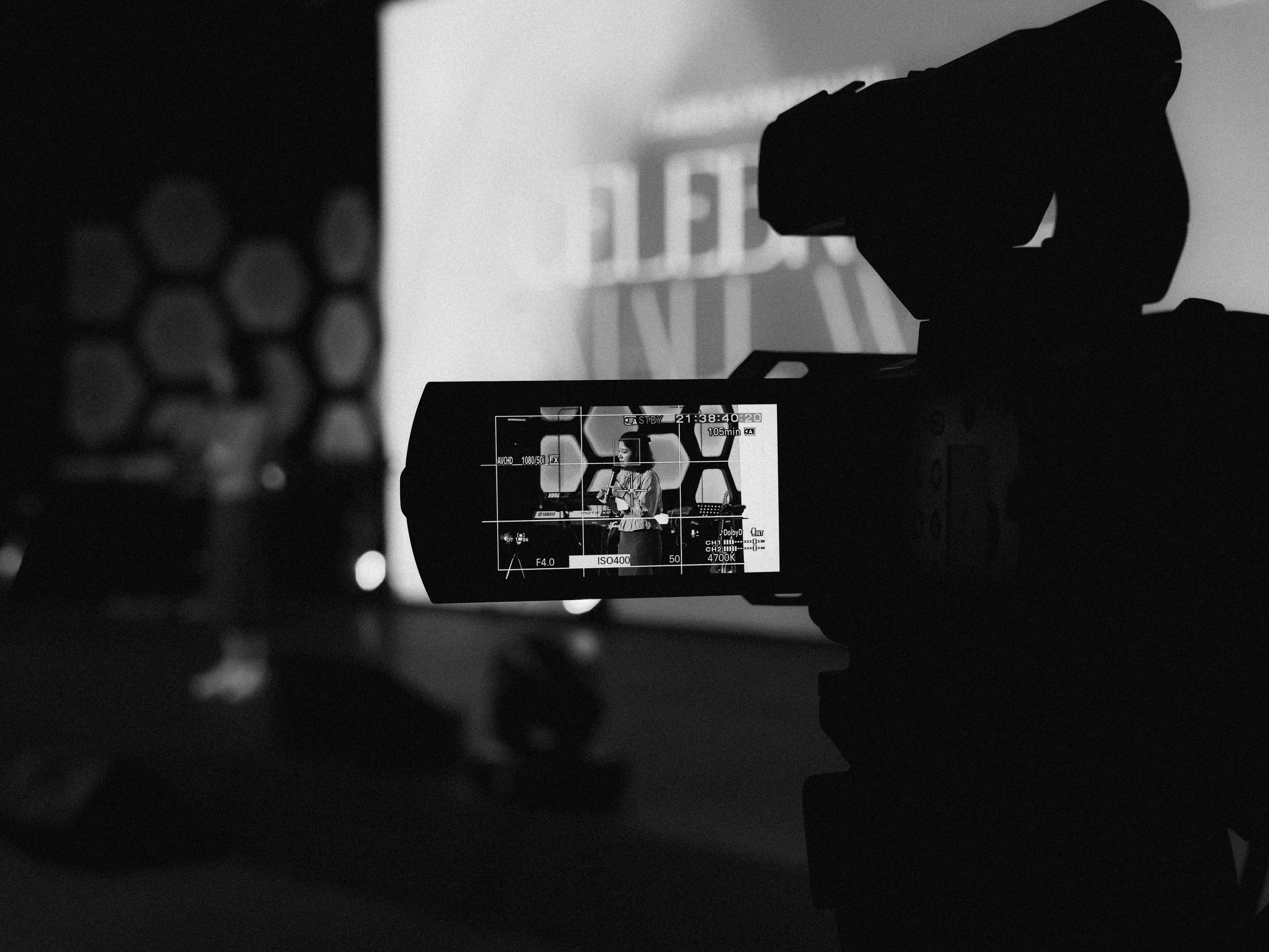 Digital Camera Recording Video of Woman · Free Stock Photo