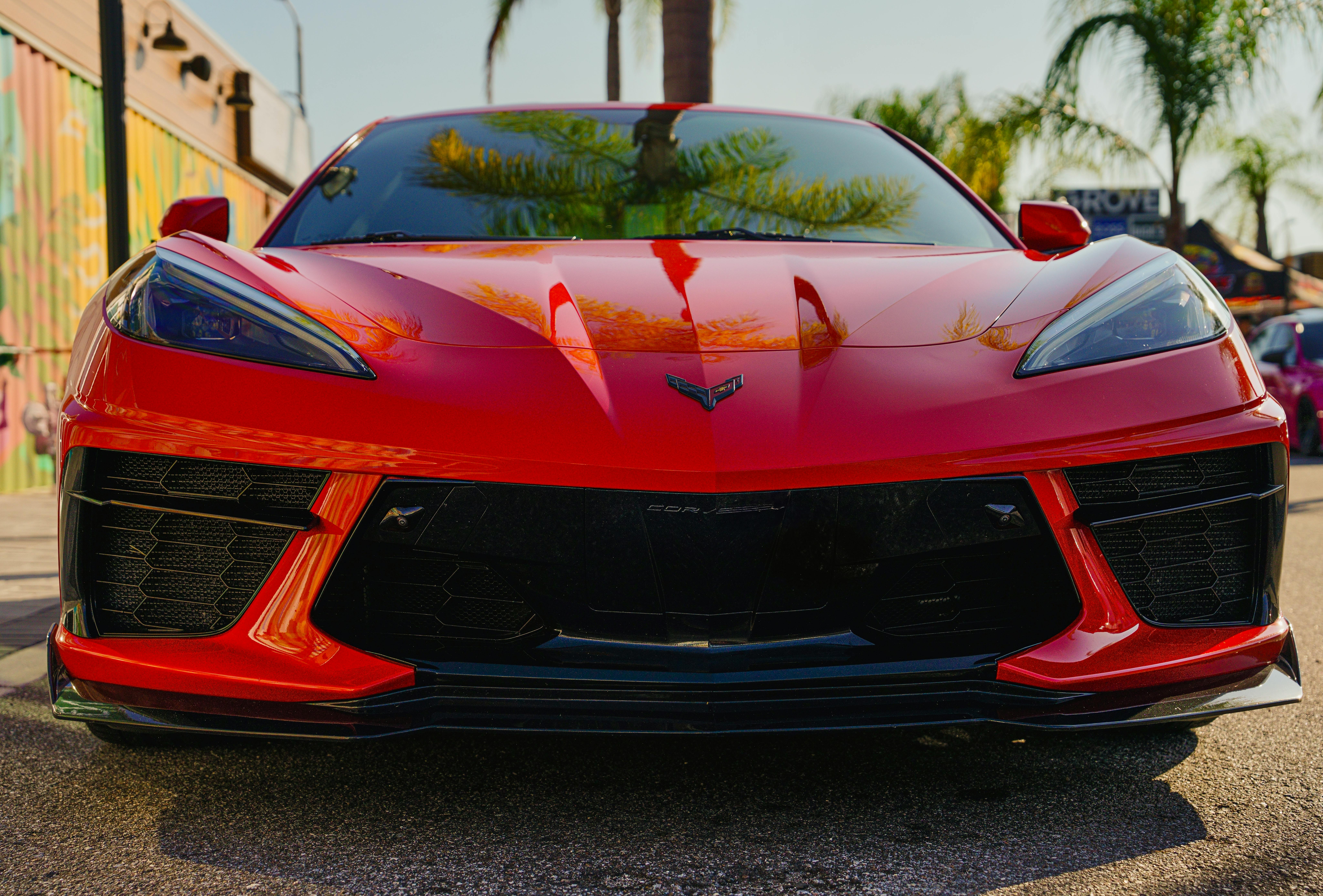 A Red Car · Free Stock Photo