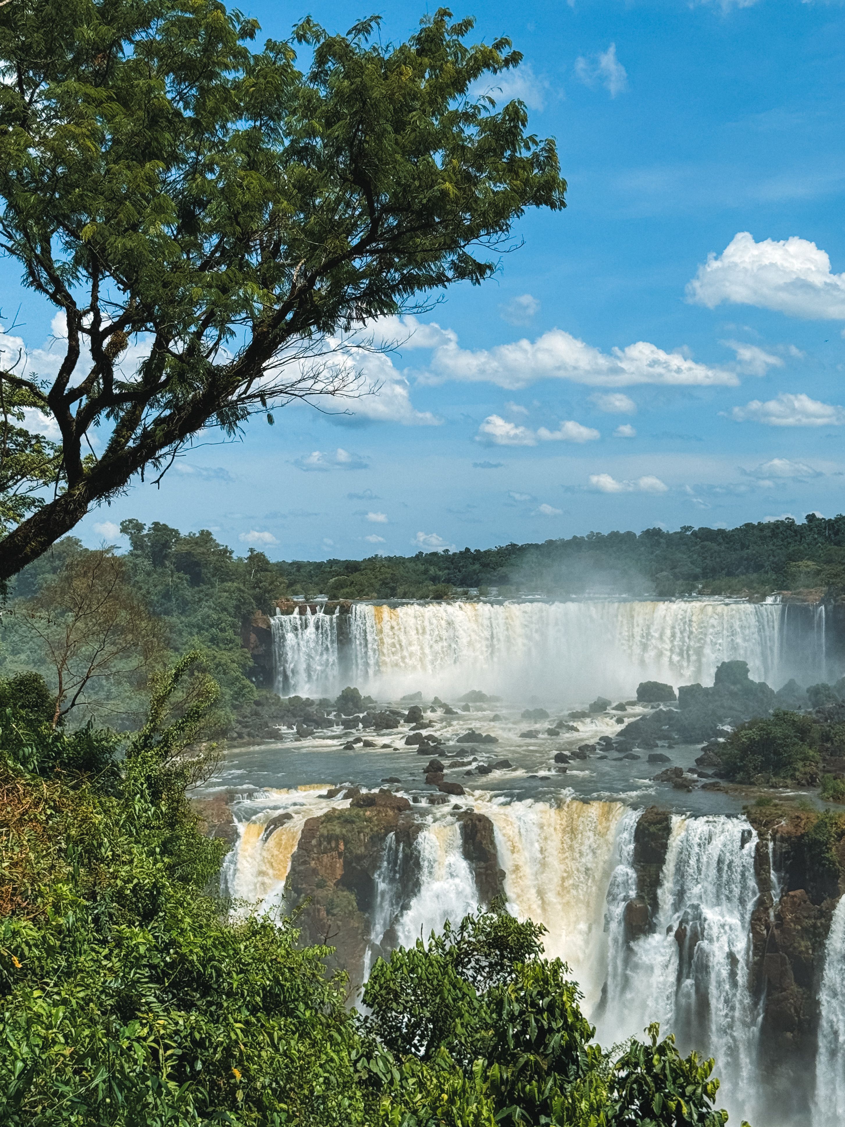 Igua falls, brazil, by james watson · Free Stock Photo