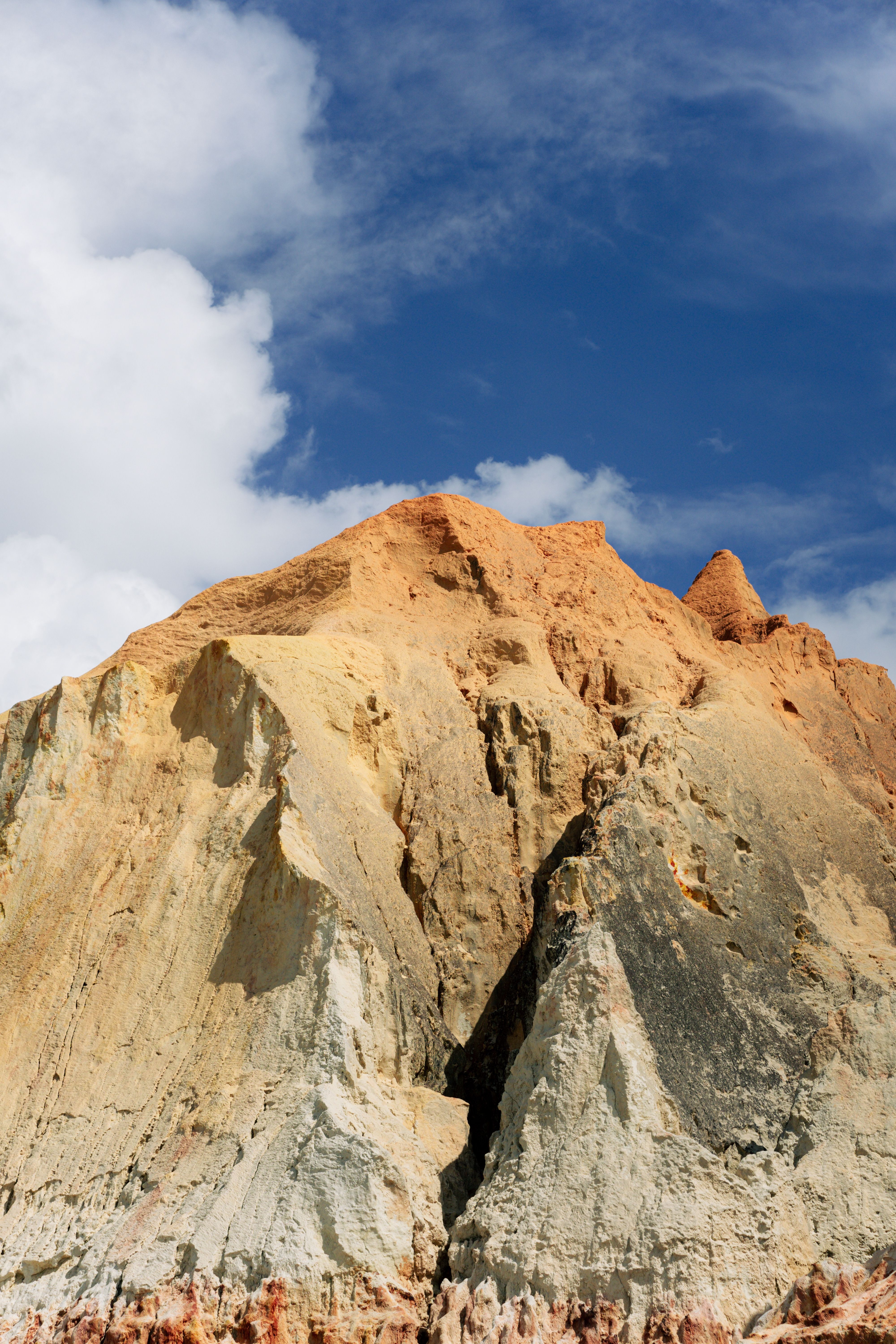 View of a Sandstone Rock Formation in Sunlight · Free Stock Photo