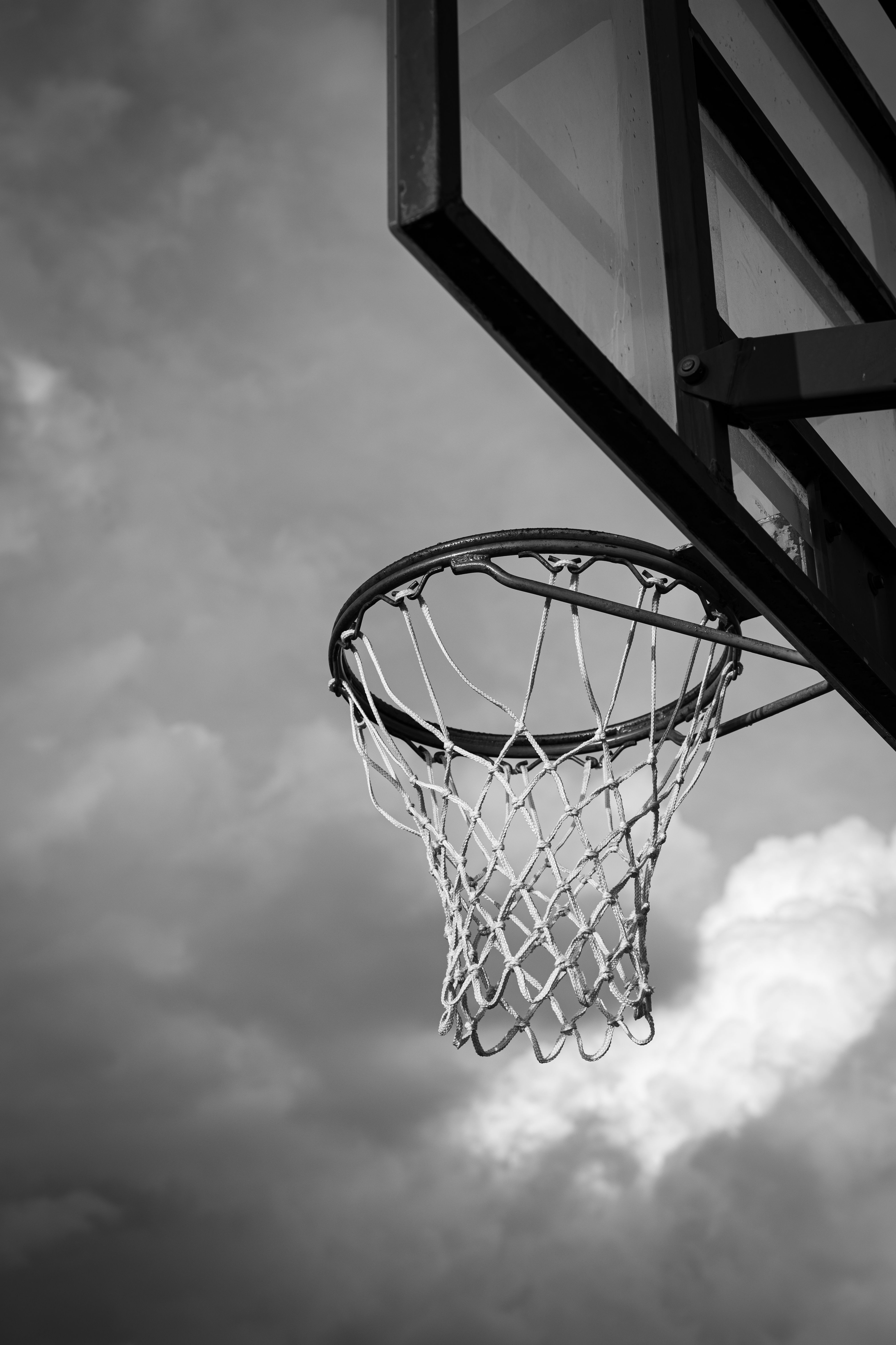 Baseball Hoop against Sky · Free Stock Photo