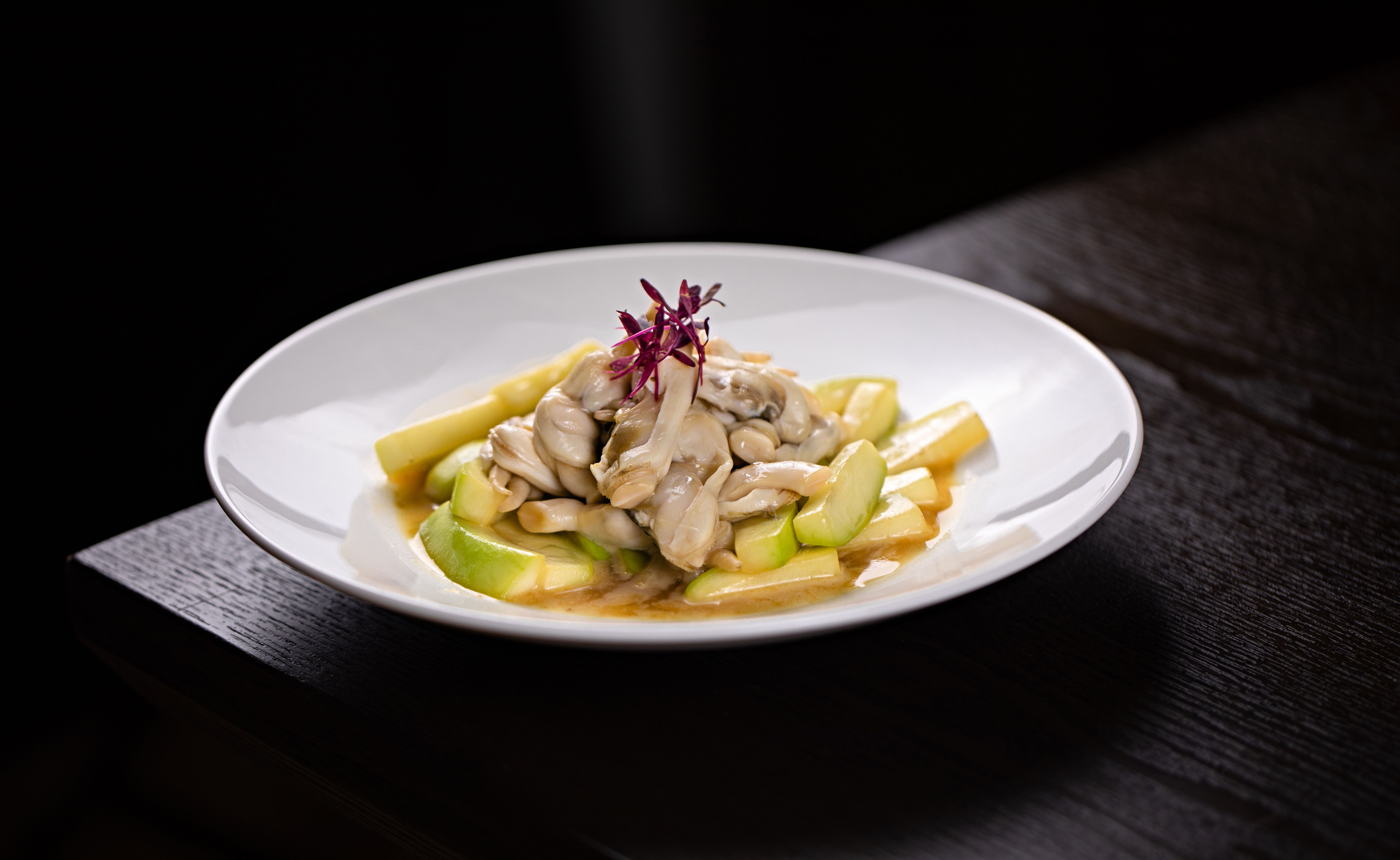 Close-up of a Plate with a Gourmet Dish · Free Stock Photo