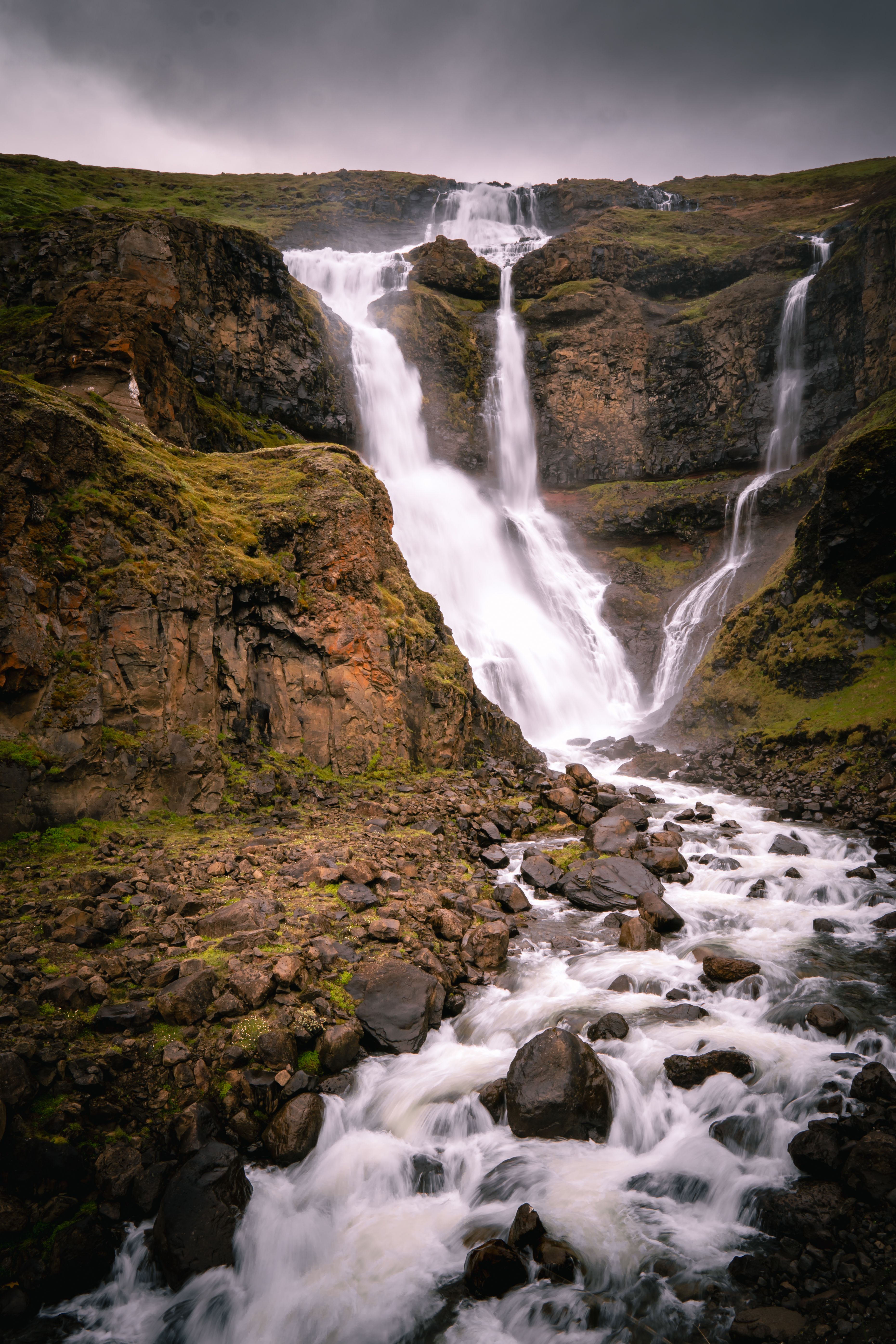 Waterfall Rjúkandi · Free Stock Photo