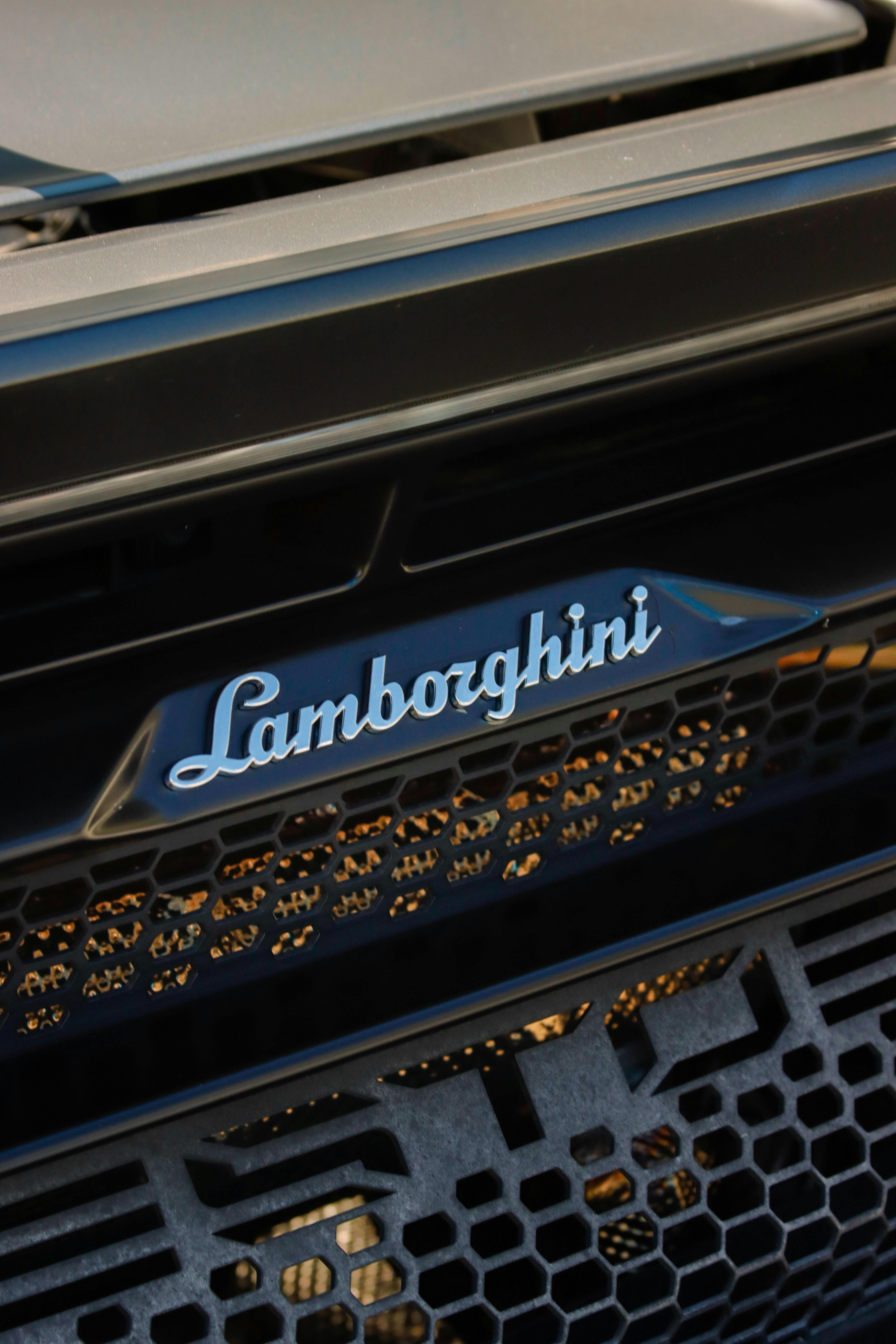 Lamborghini Name on Car · Free Stock Photo