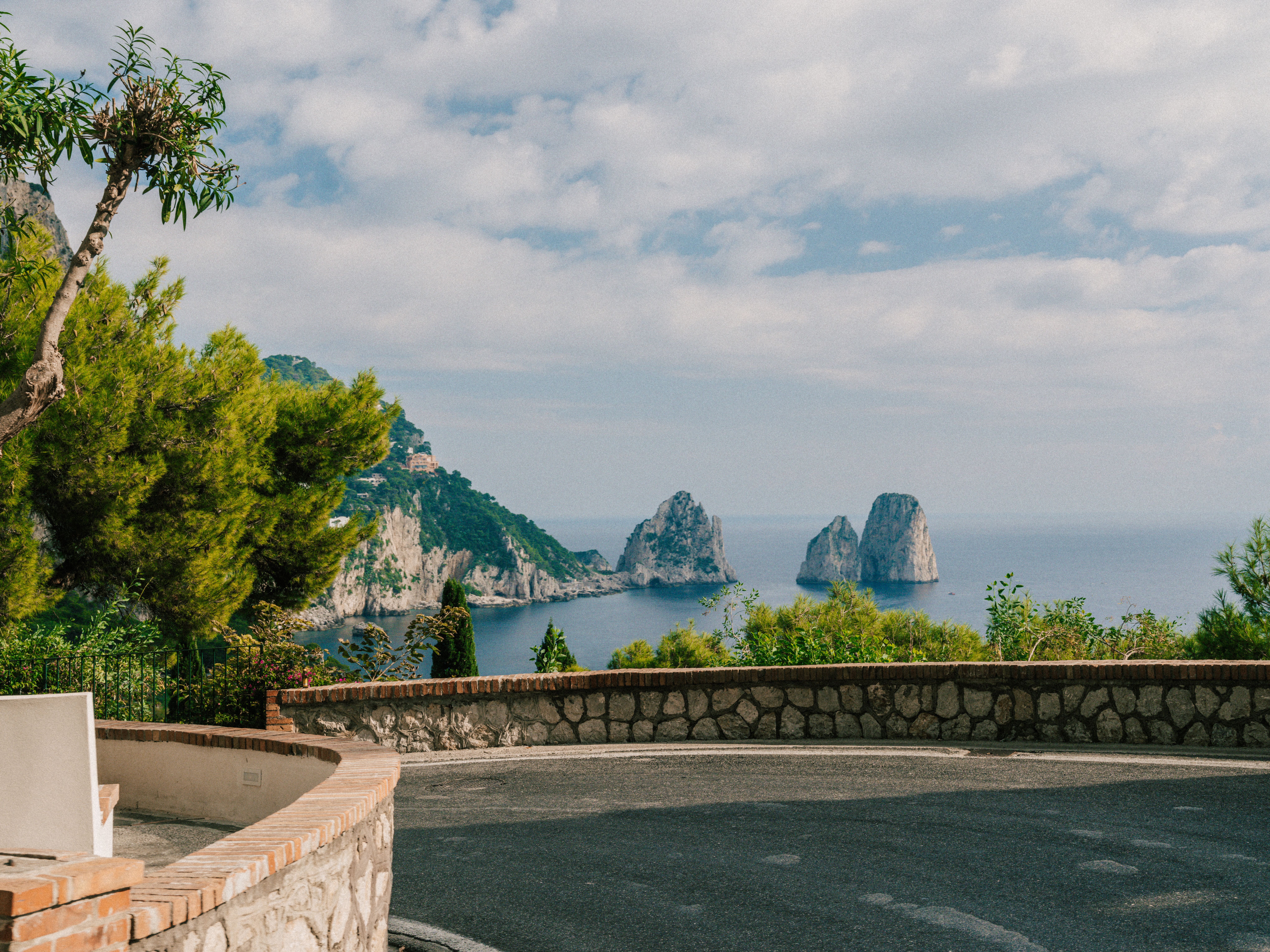 View of the Rock Formations in the Sea, Faraglioni, Capri, Italy · Free ...