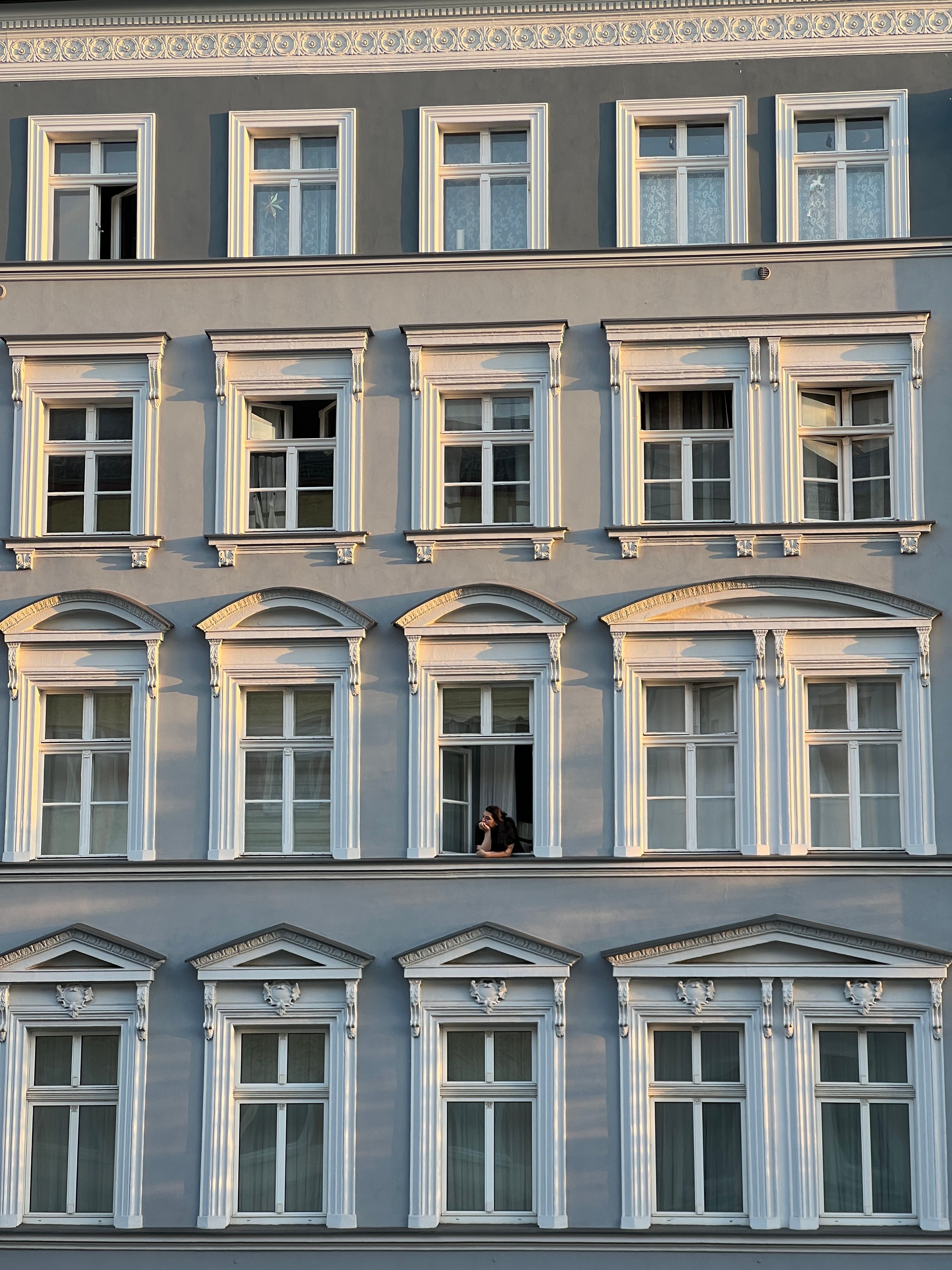 Windows of Gray Building · Free Stock Photo