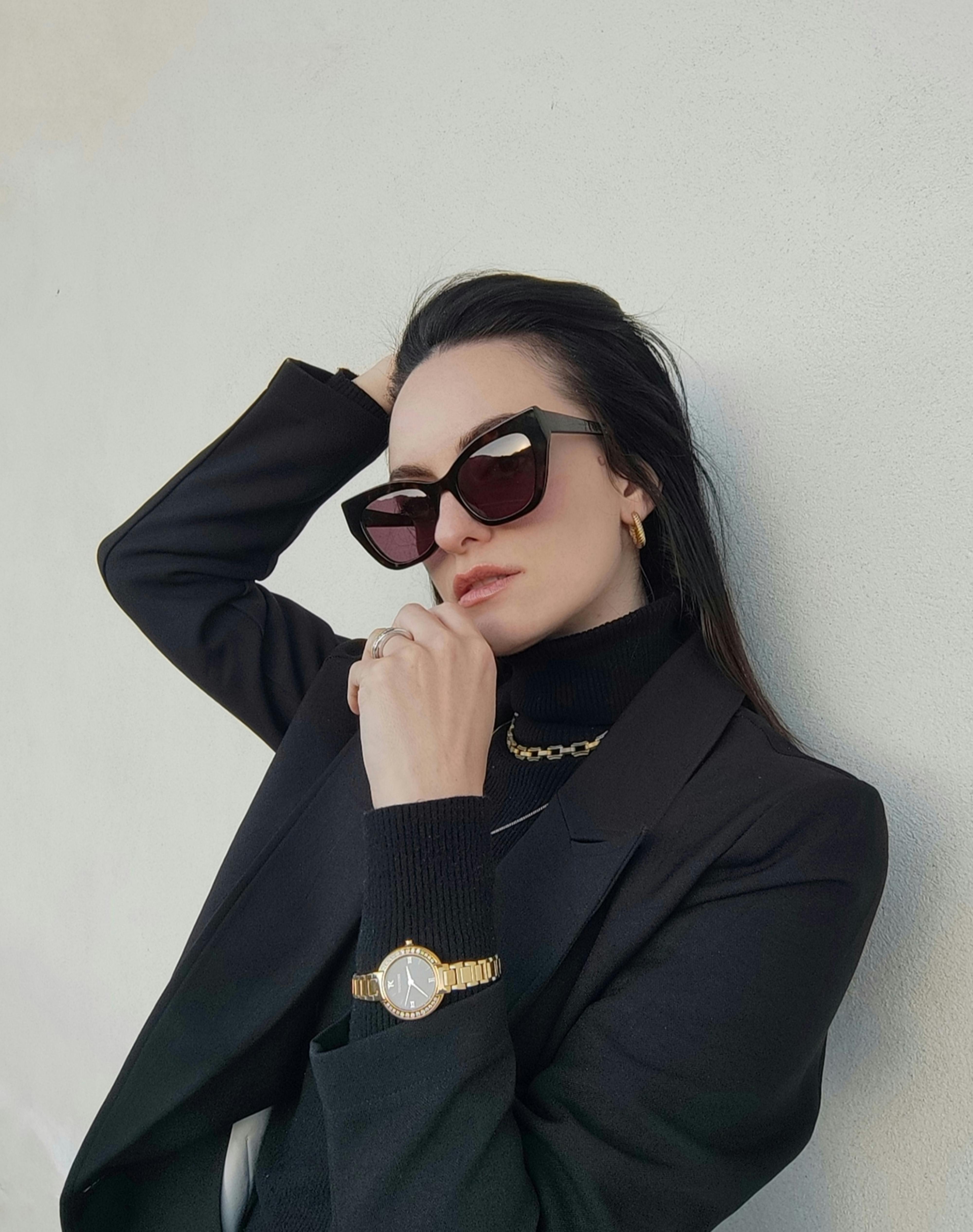 Bold Cat-Eye Sunglasses · Free Stock Photo