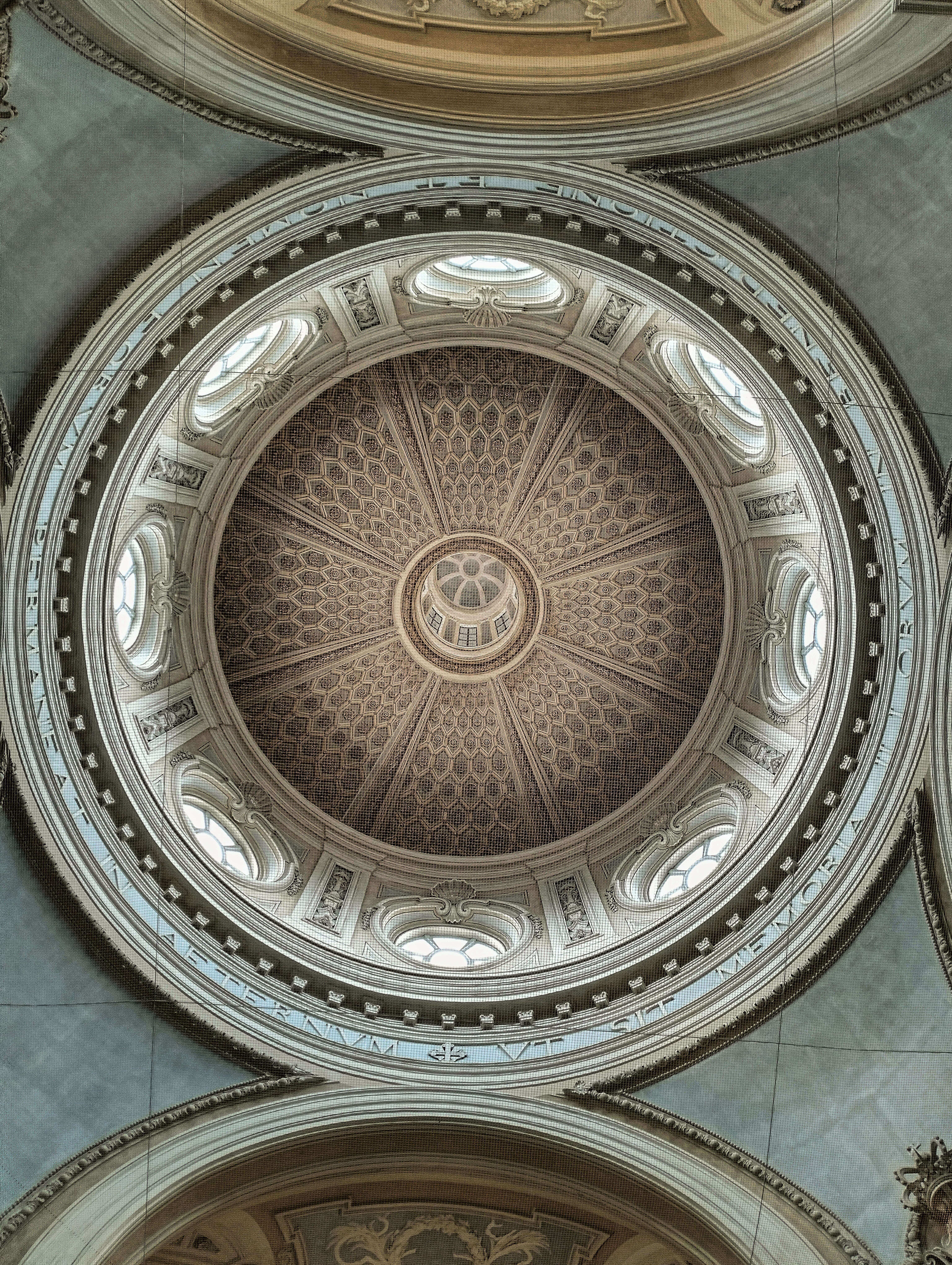 Ceiling of Dome in Church · Free Stock Photo