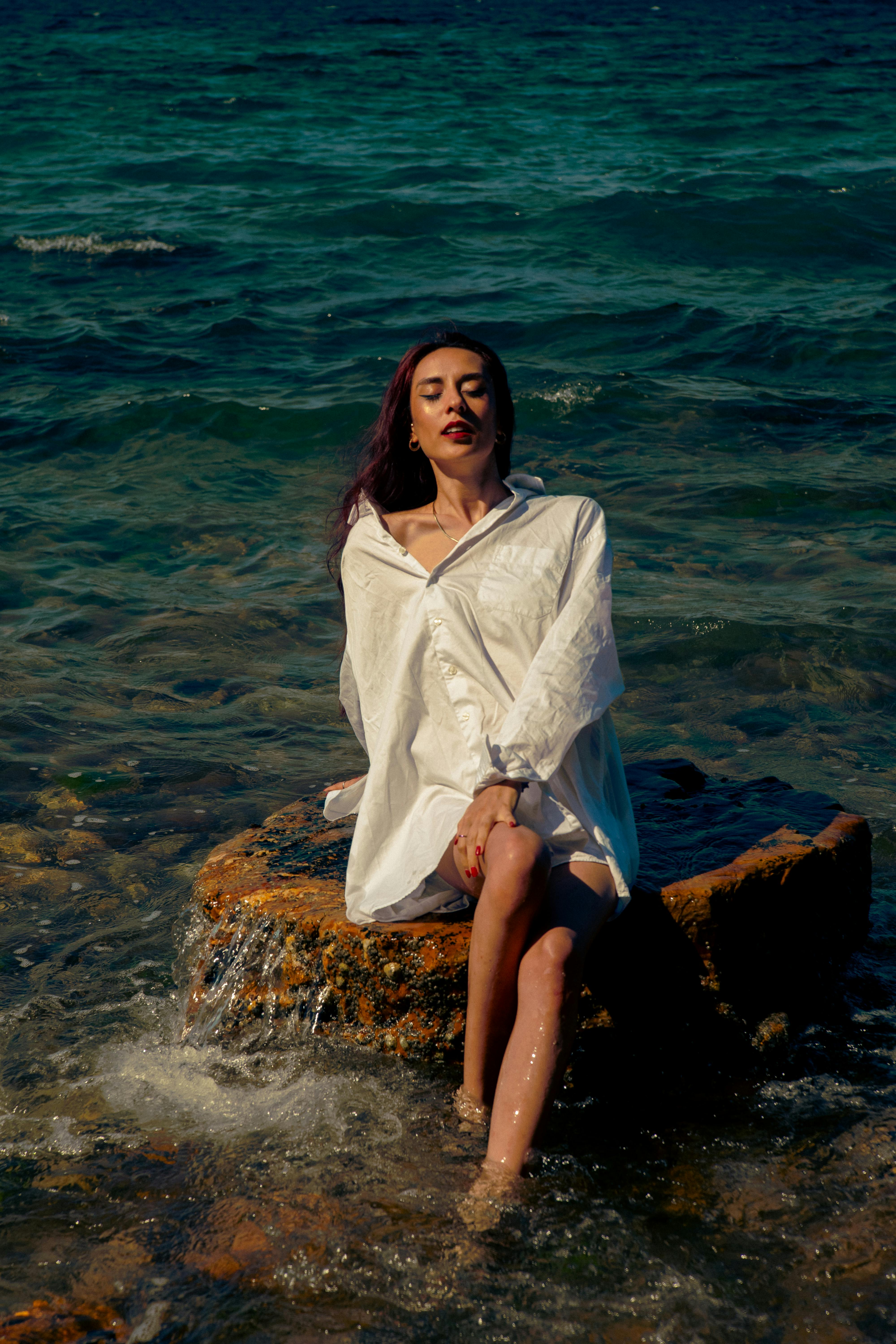 Beach Portrait Woman · Free Stock Photo