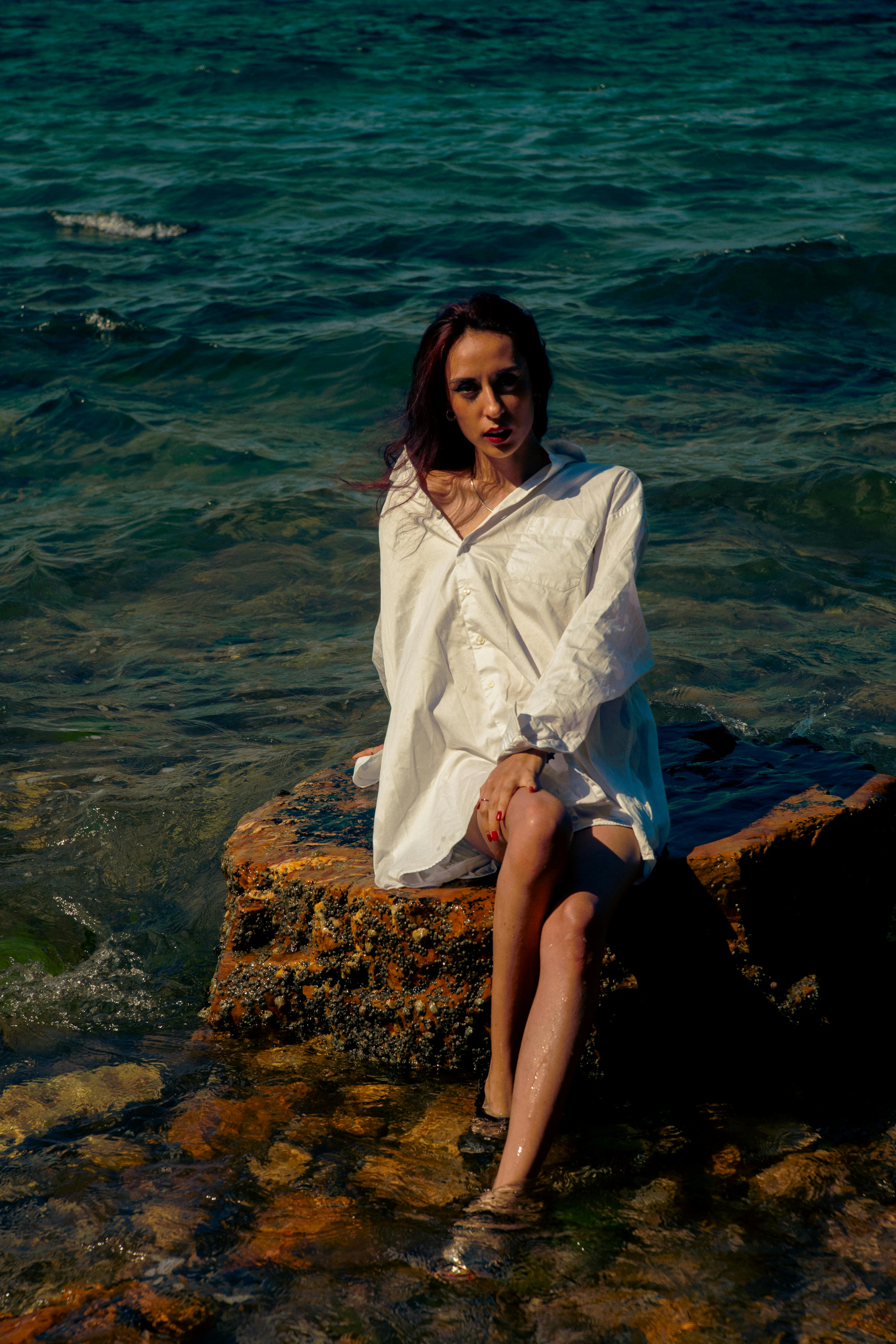 Beach Portrait Woman · Free Stock Photo
