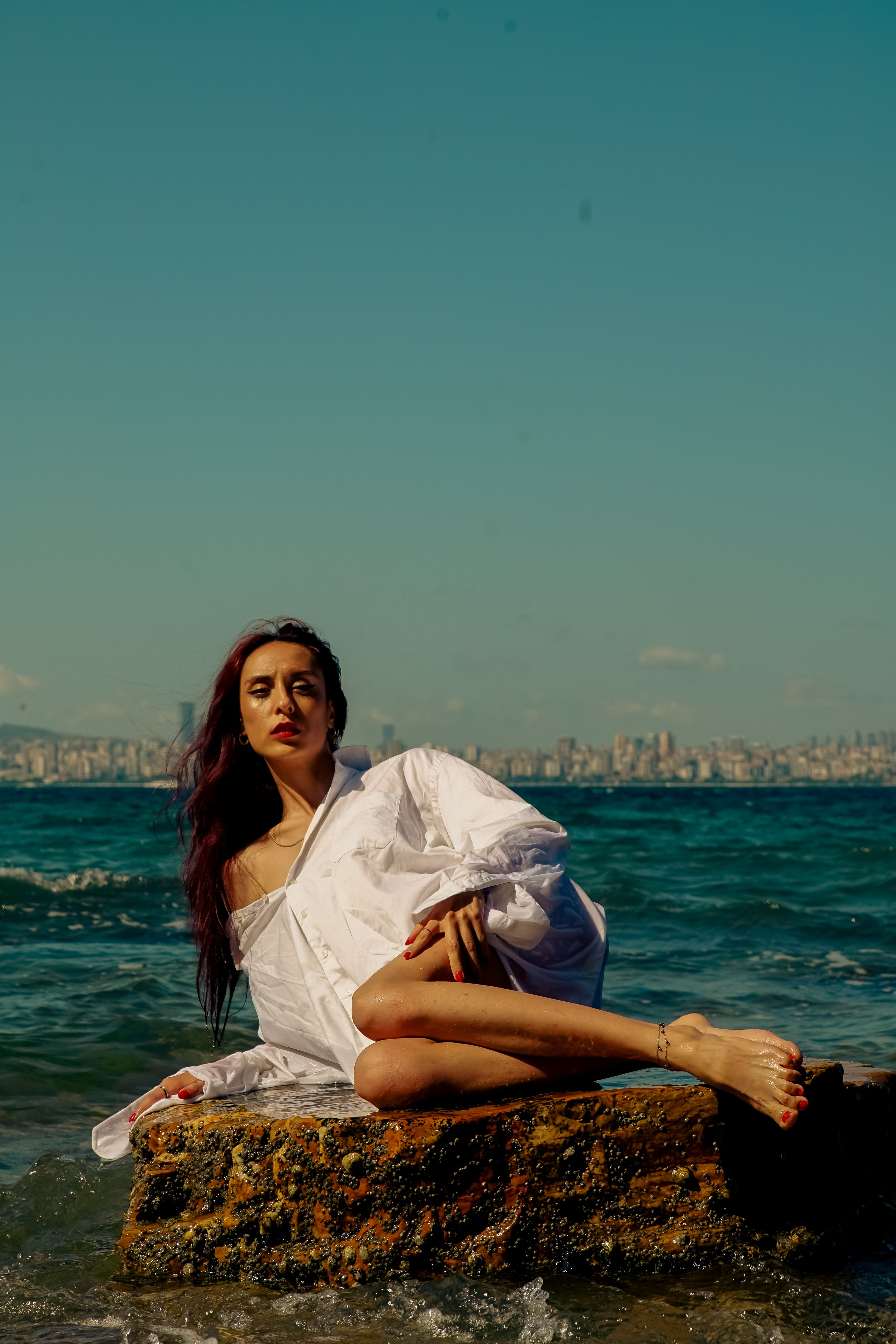 Beach Portrait Woman · Free Stock Photo