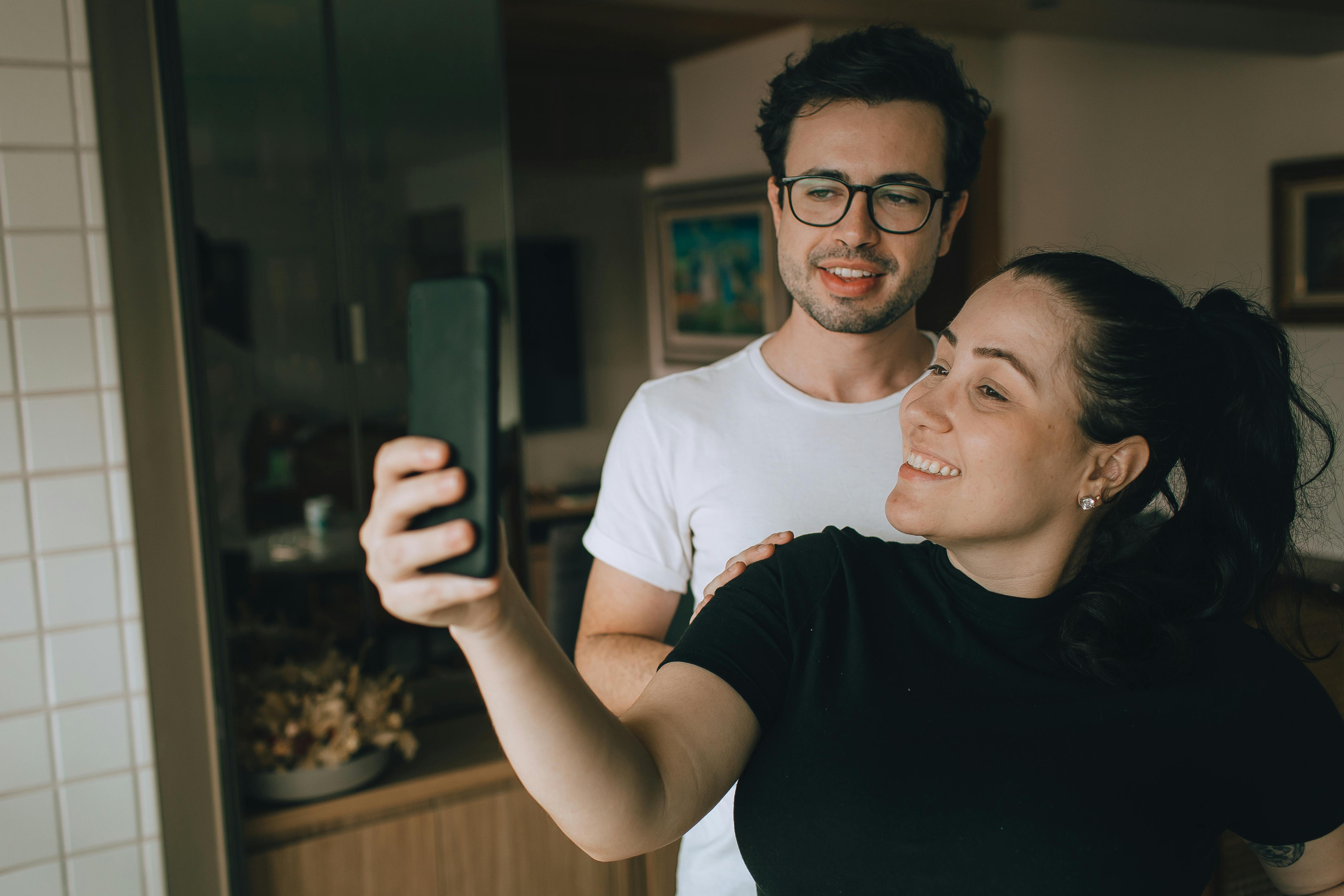 Photo Of People Having Selfie · Free Stock Photo