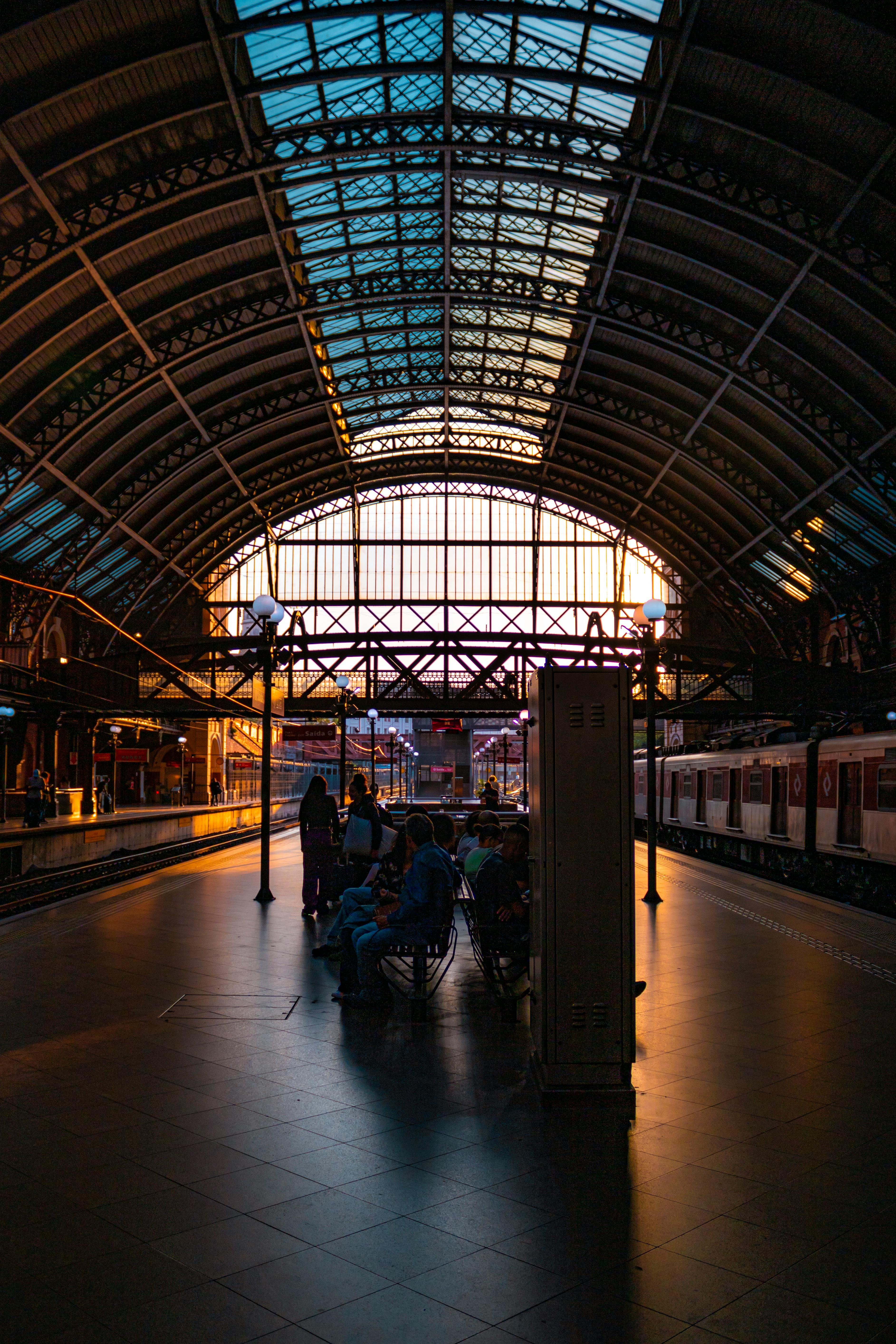 Architectural Photography of Train Station · Free Stock Photo
