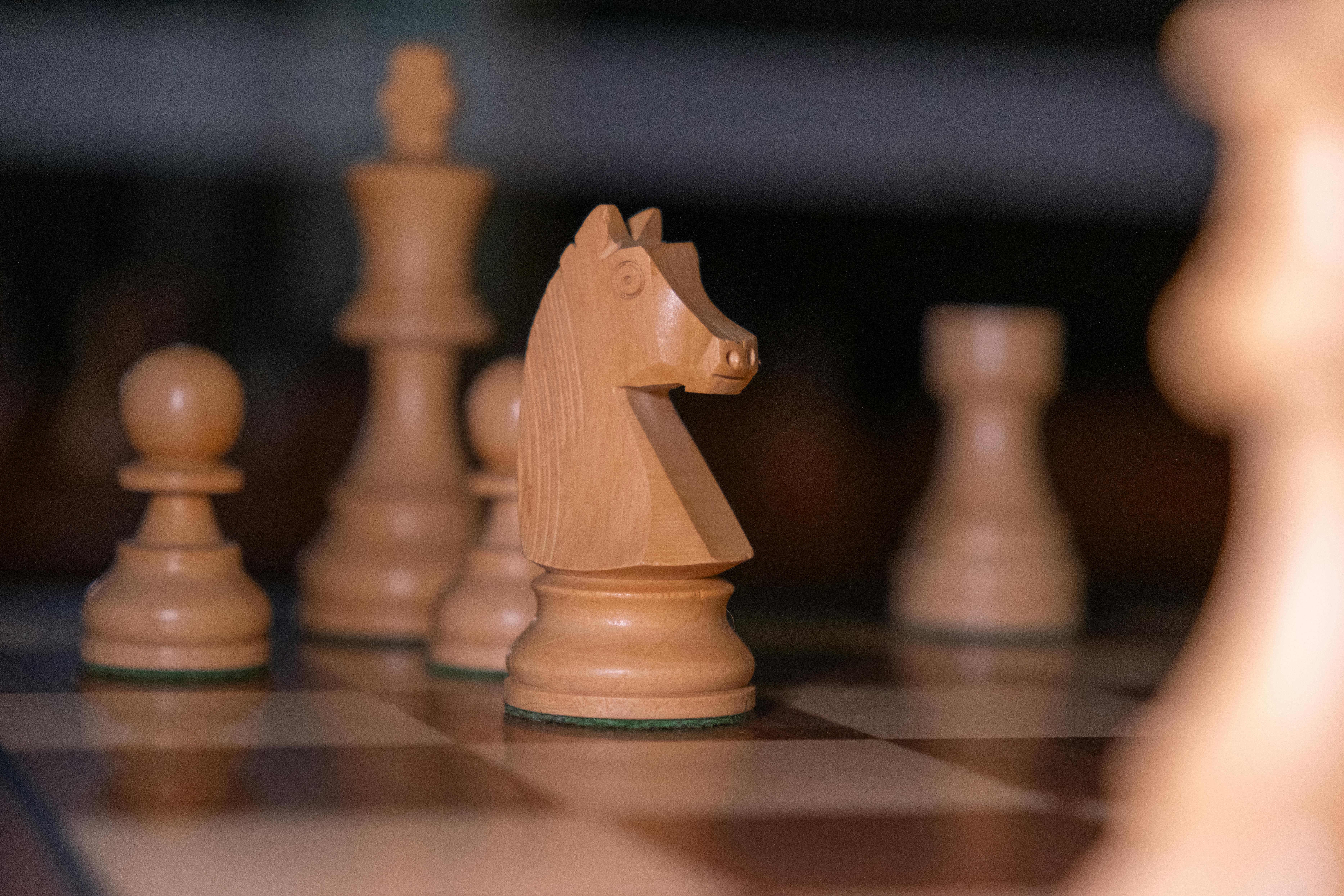 Knight on Chess Board · Free Stock Photo