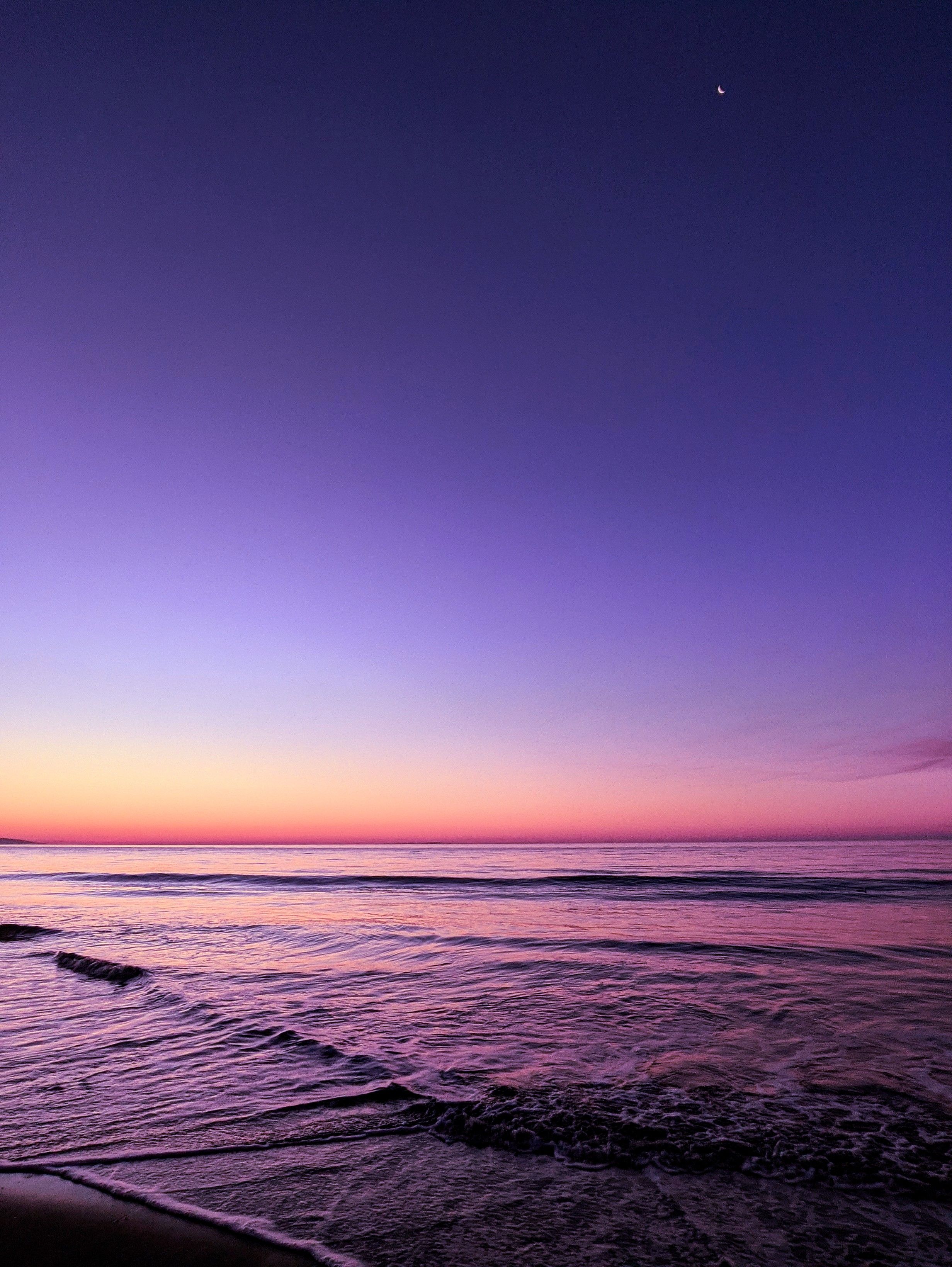 View of the Sea at Sunset · Free Stock Photo