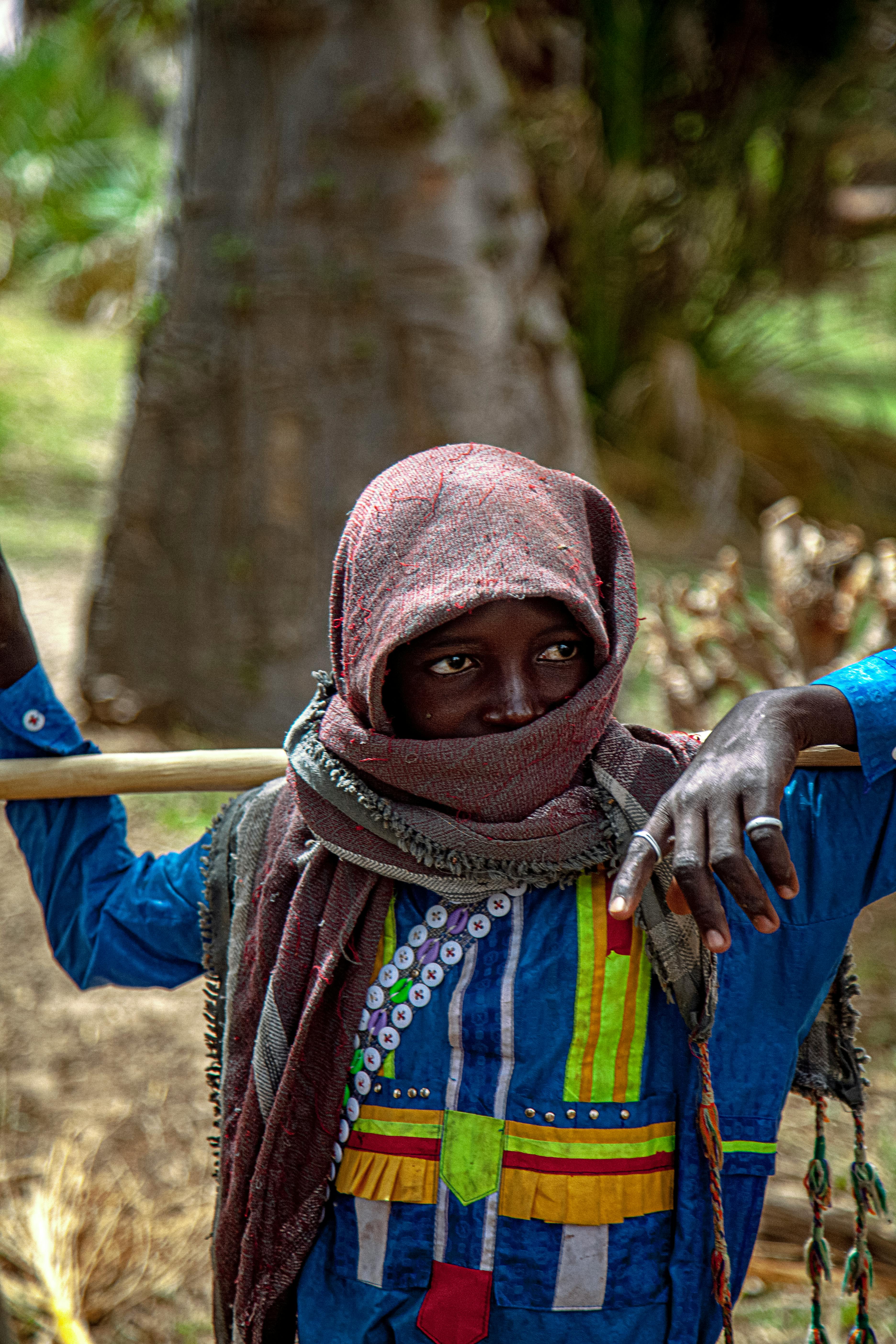 Woman in Traditional, Tribal Clothing · Free Stock Photo