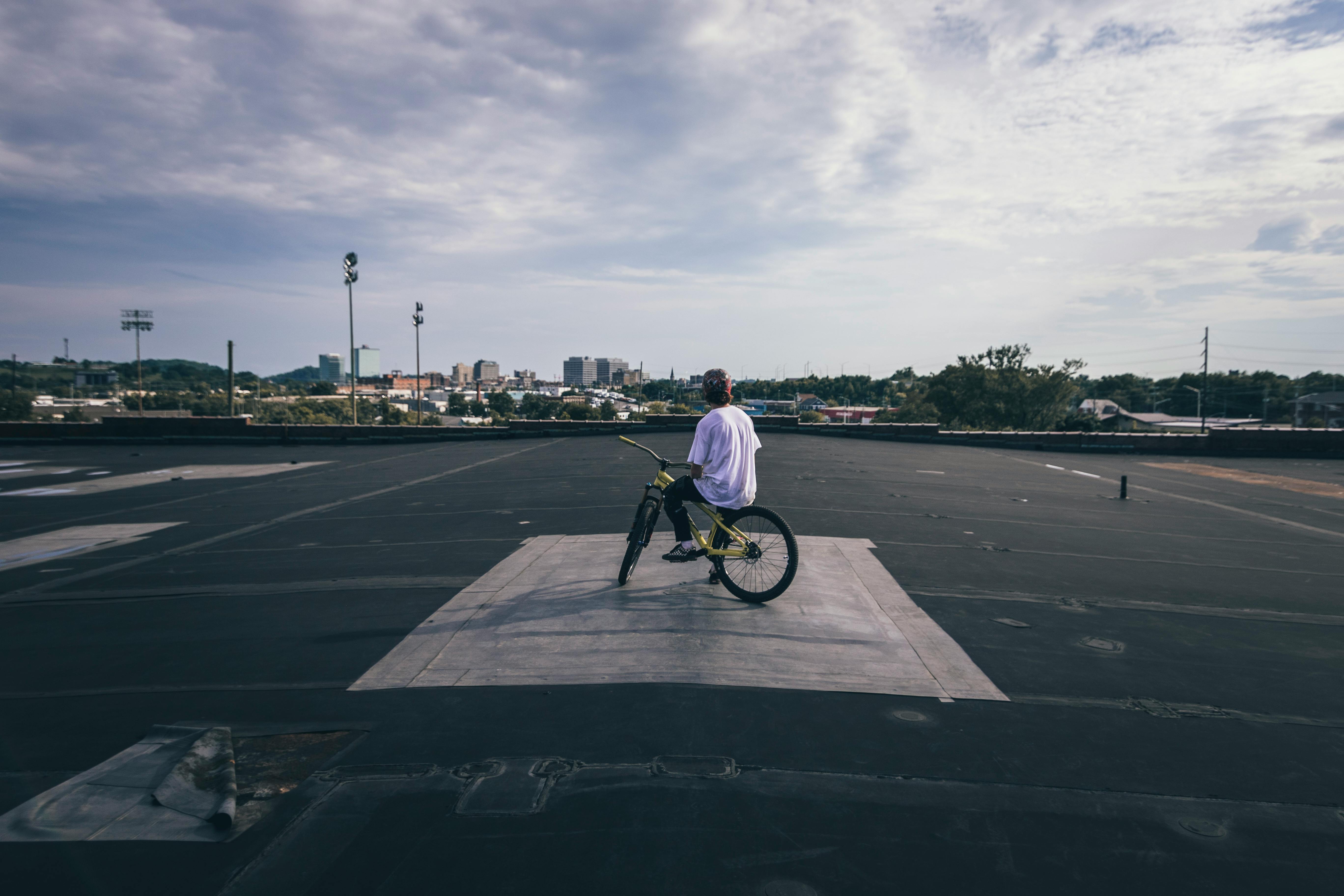 Boy Riding A Bike · Free Stock Photo
