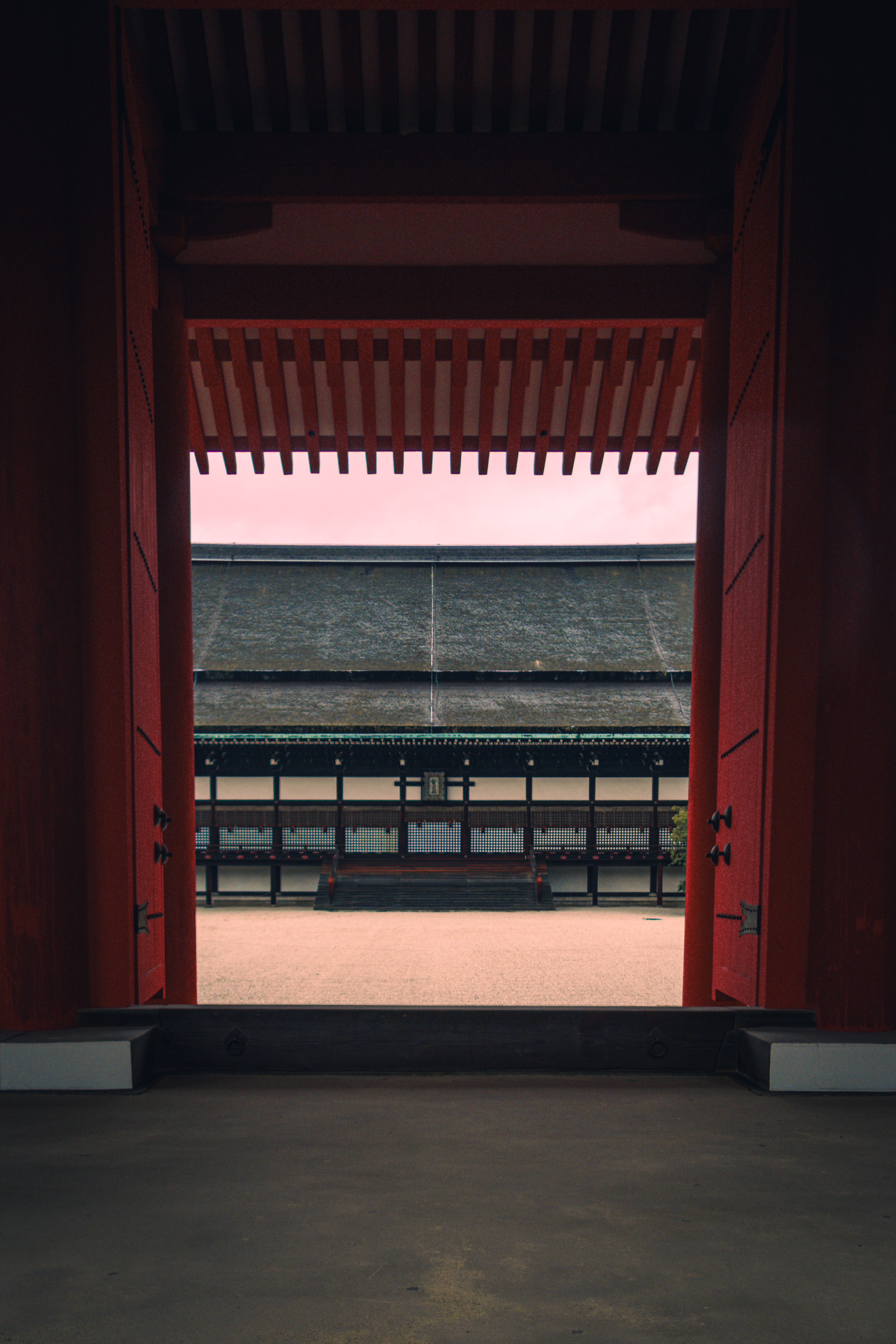 Shishinden Main Hall of Kyoto Imperial Palace in Kyoto, Japan · Free ...