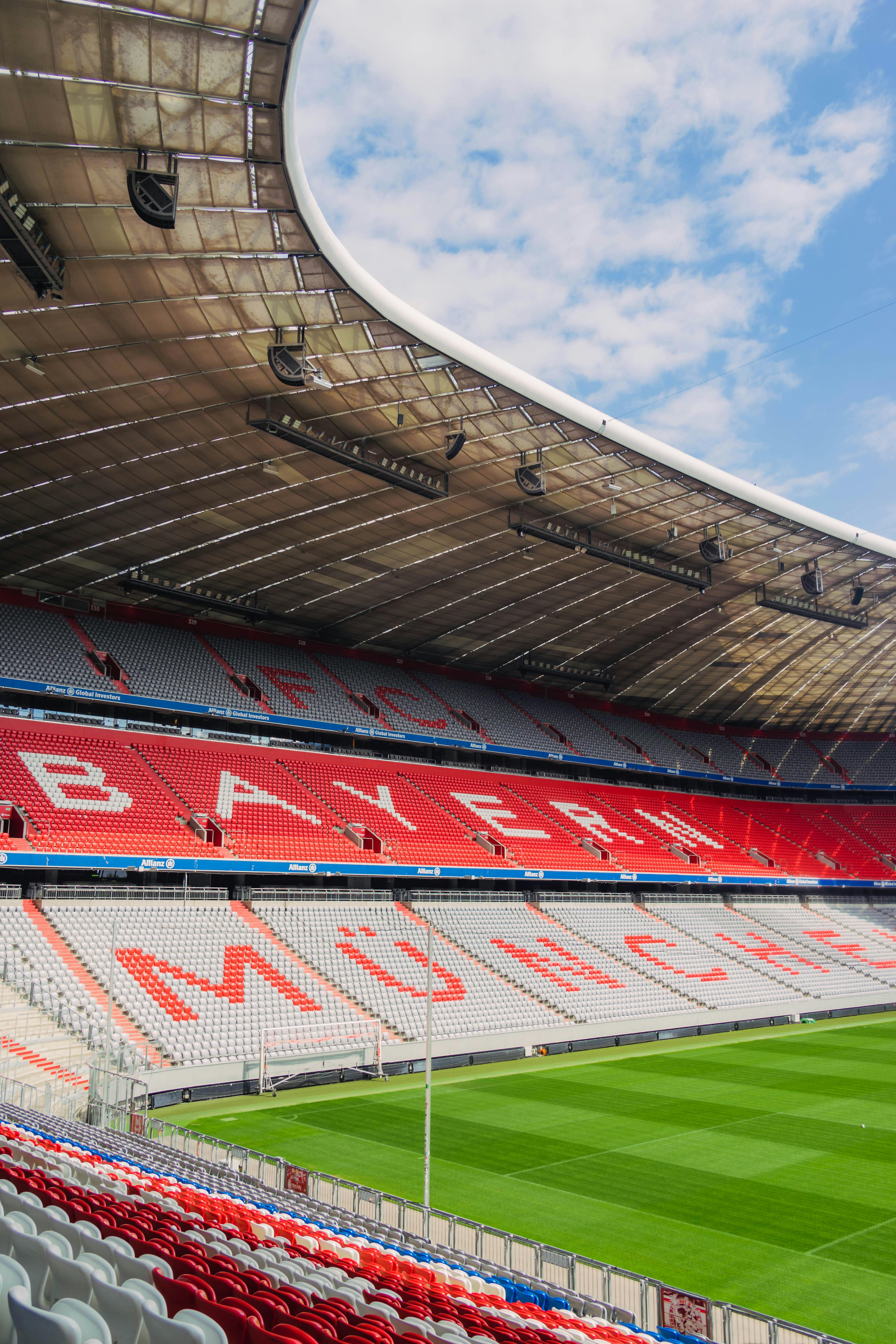 Foto stok gratis tentang acara olahraga, allianz arena, area tempat ...