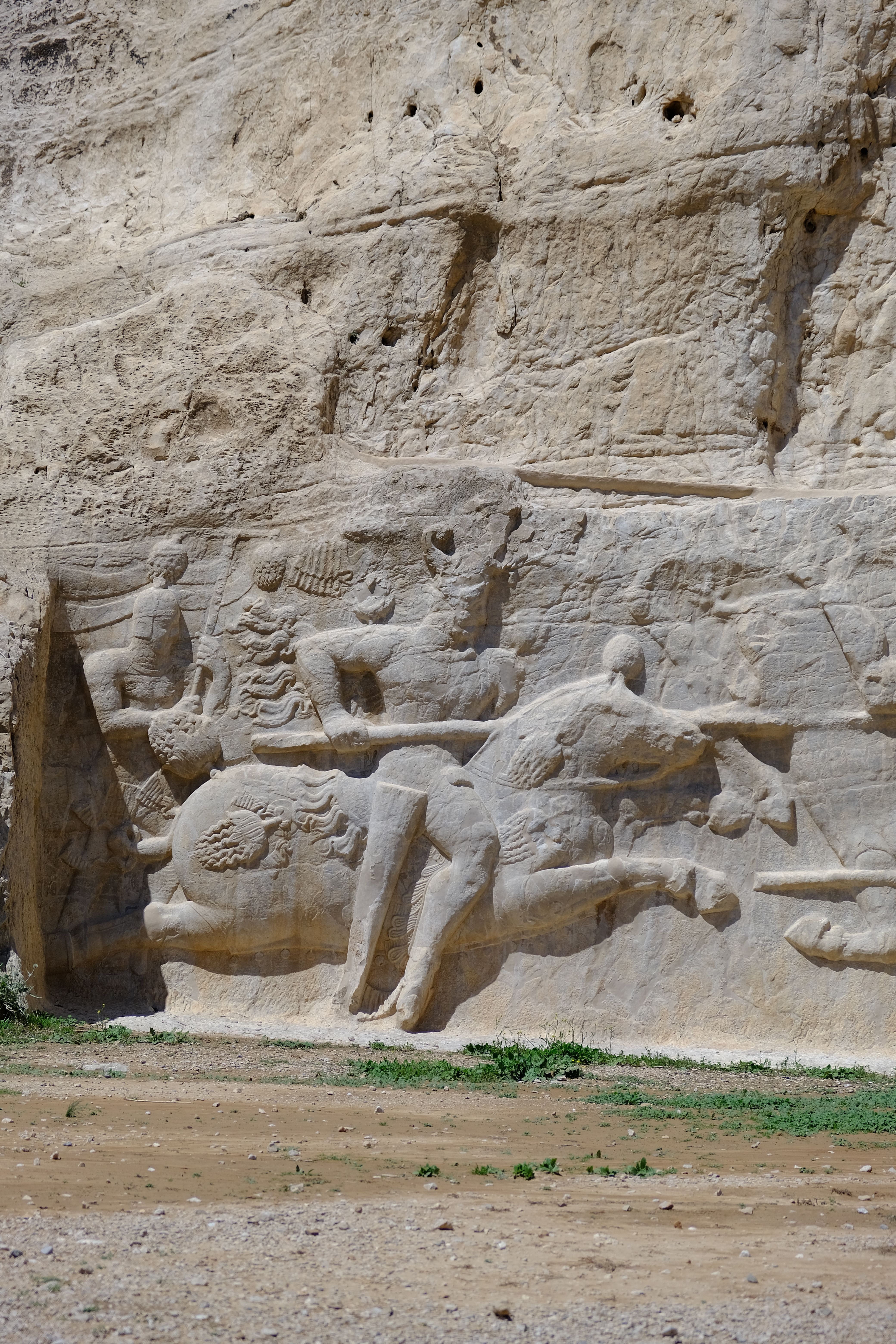 Ancient Relief Carved in Rock · Free Stock Photo