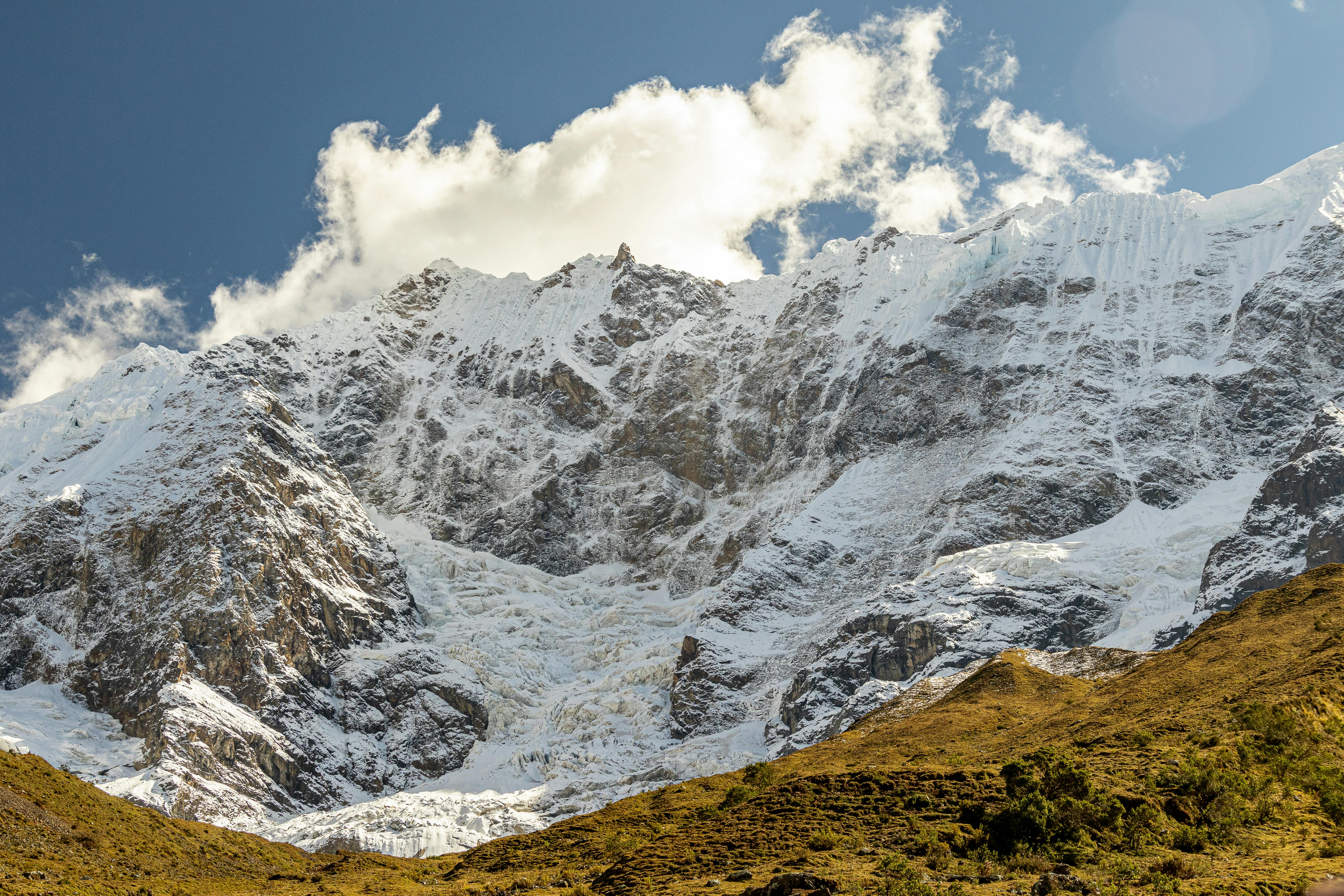 Snow Covered Mountains in Peru · Free Stock Photo