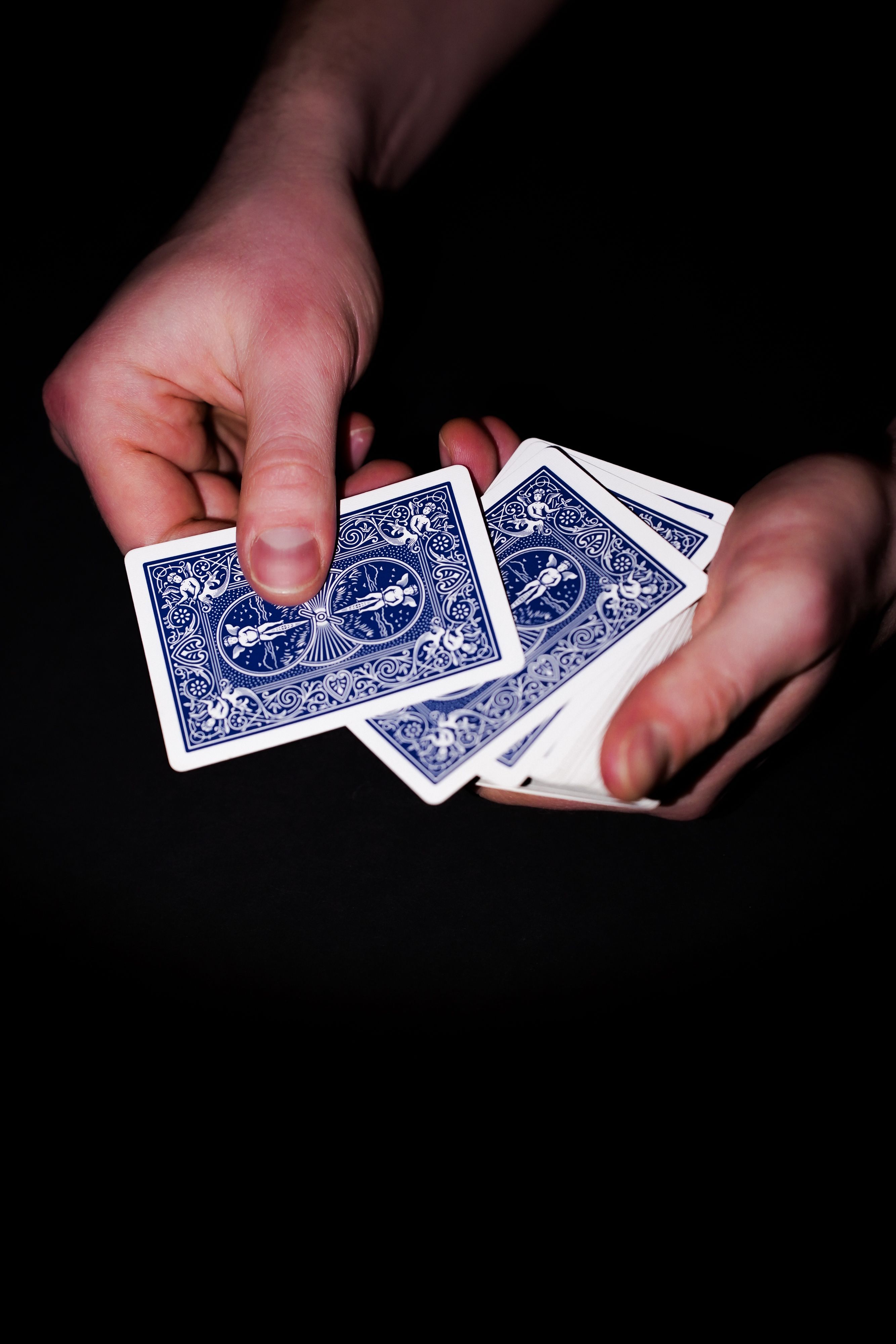 Person Holding Uno Cards · Free Stock Photo