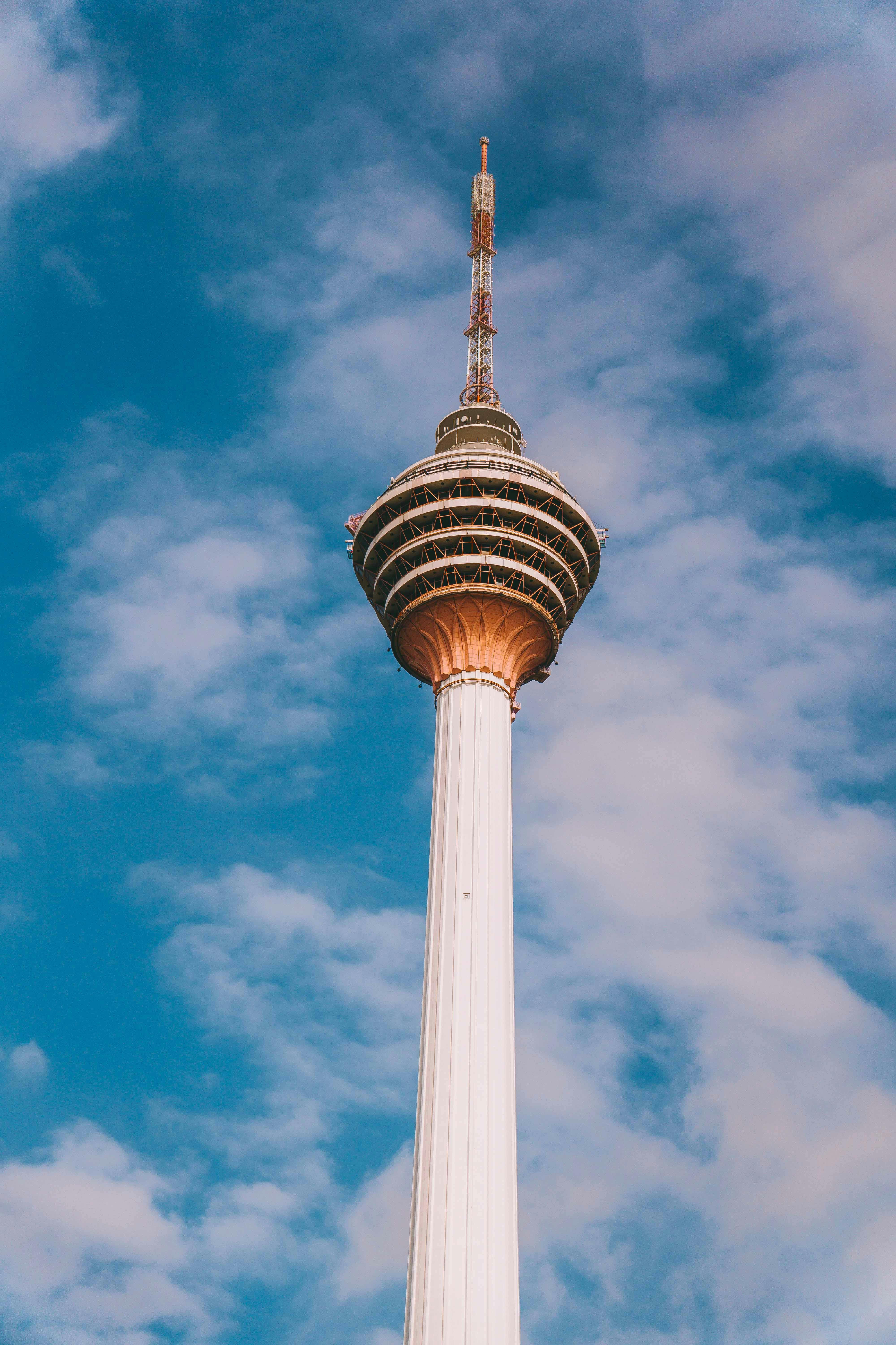 Low Angle Shot of the Menara Television Tower · Free Stock Photo
