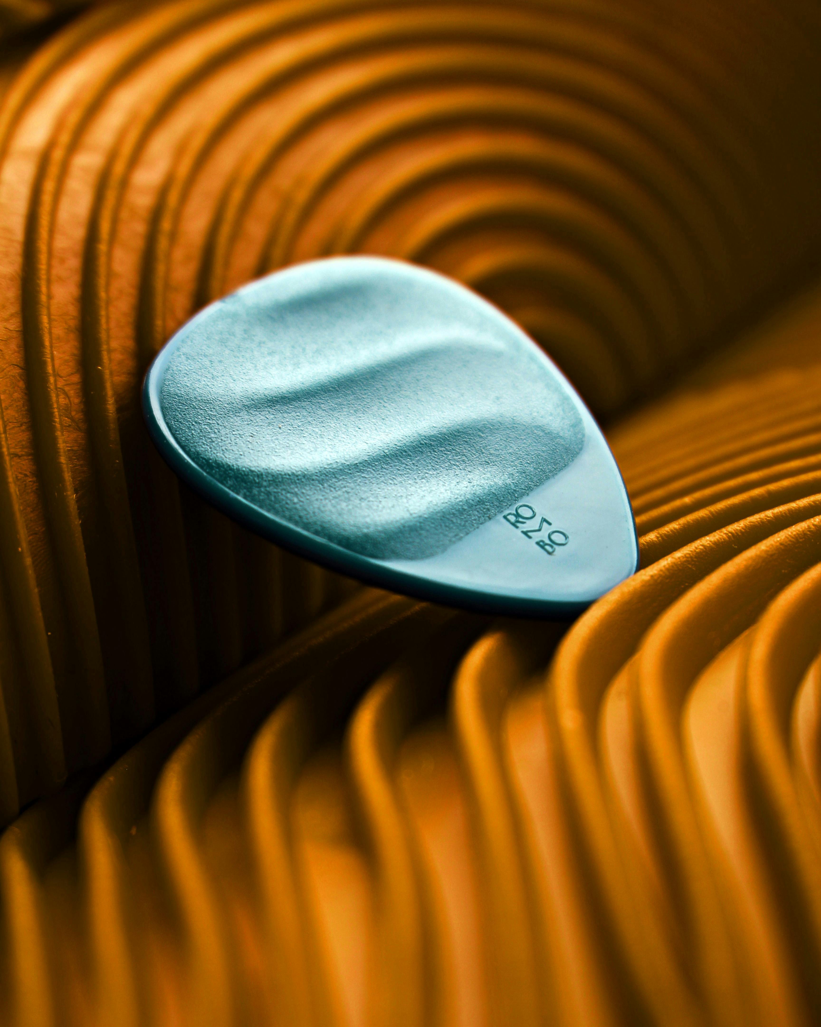 Blue Guitar Pick · Free Stock Photo