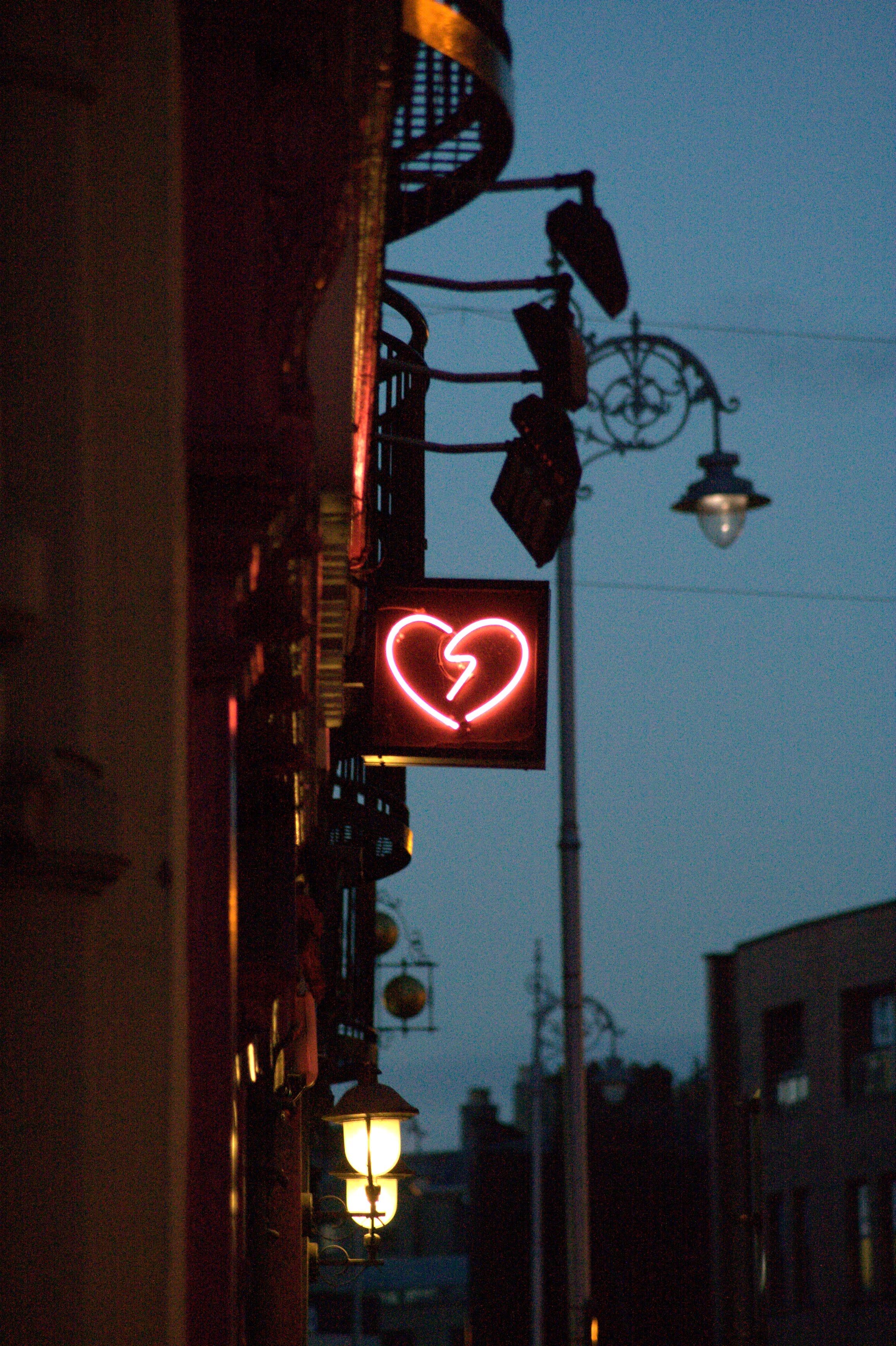 Broken Heart Neon Photos, Download The BEST Free Broken Heart Neon ...