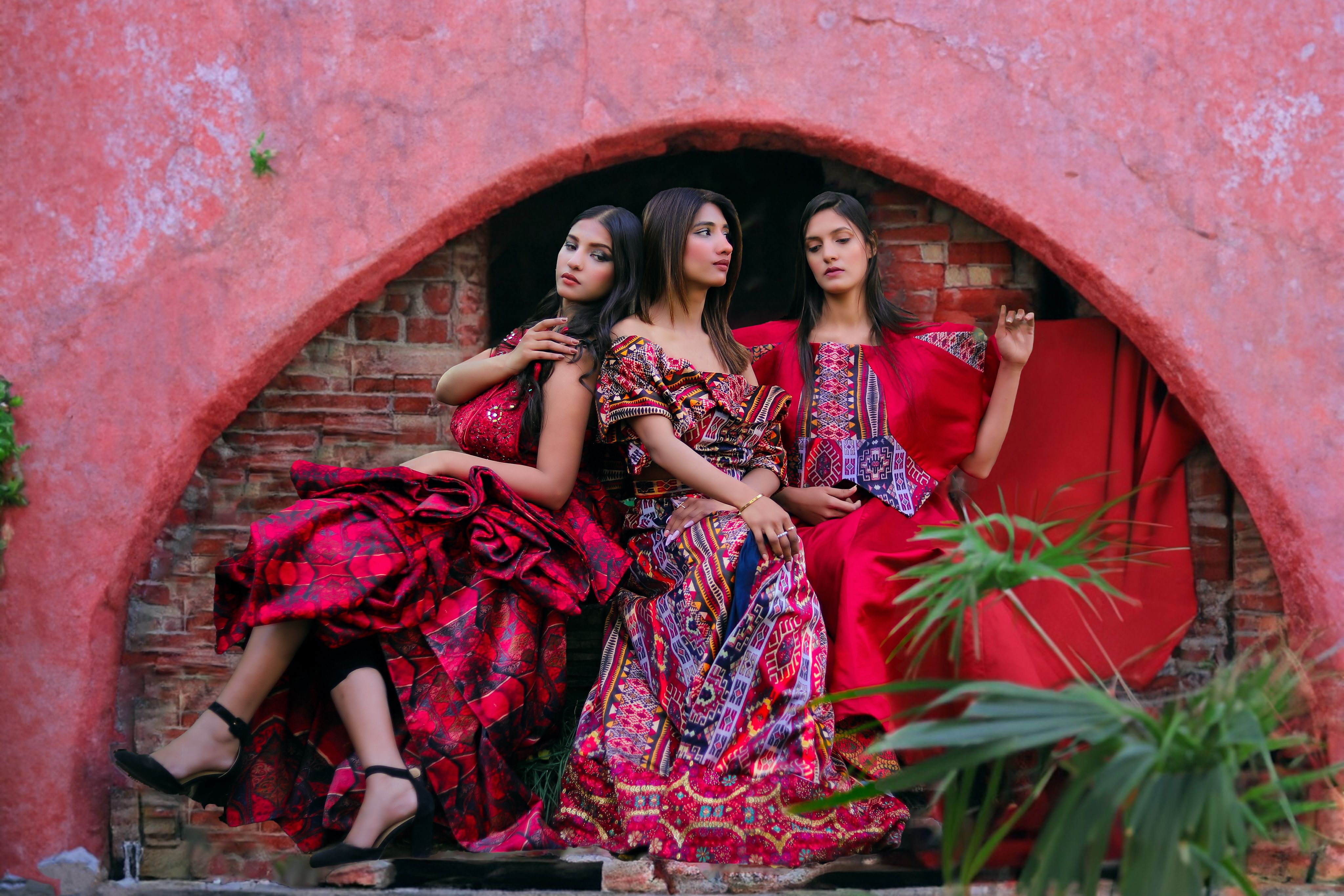 Fashion Shoot Outdoor , Red Dress Model Shoot , ISLAMABAD · Free Stock ...