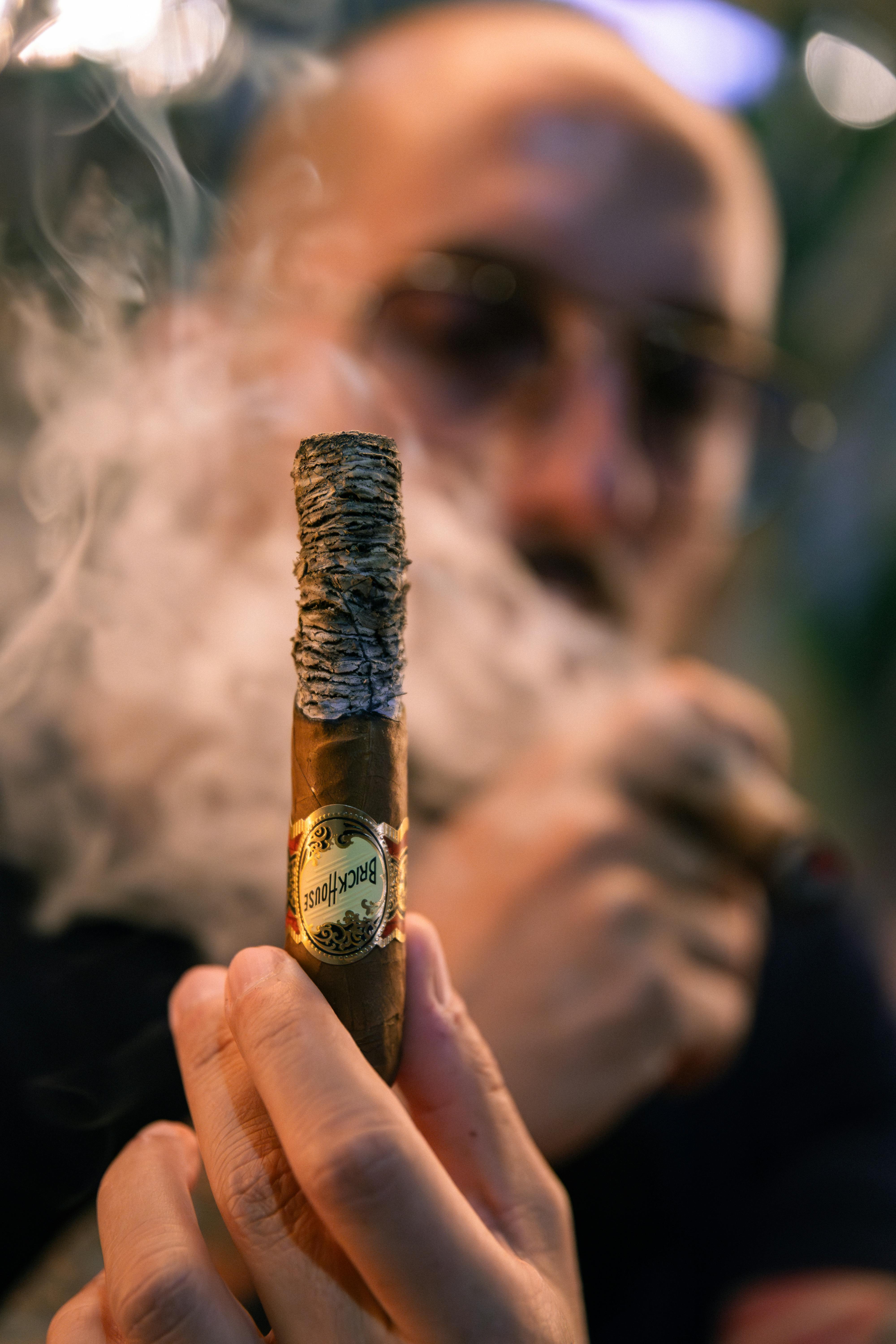 Man Hand Holding Cigar · Free Stock Photo