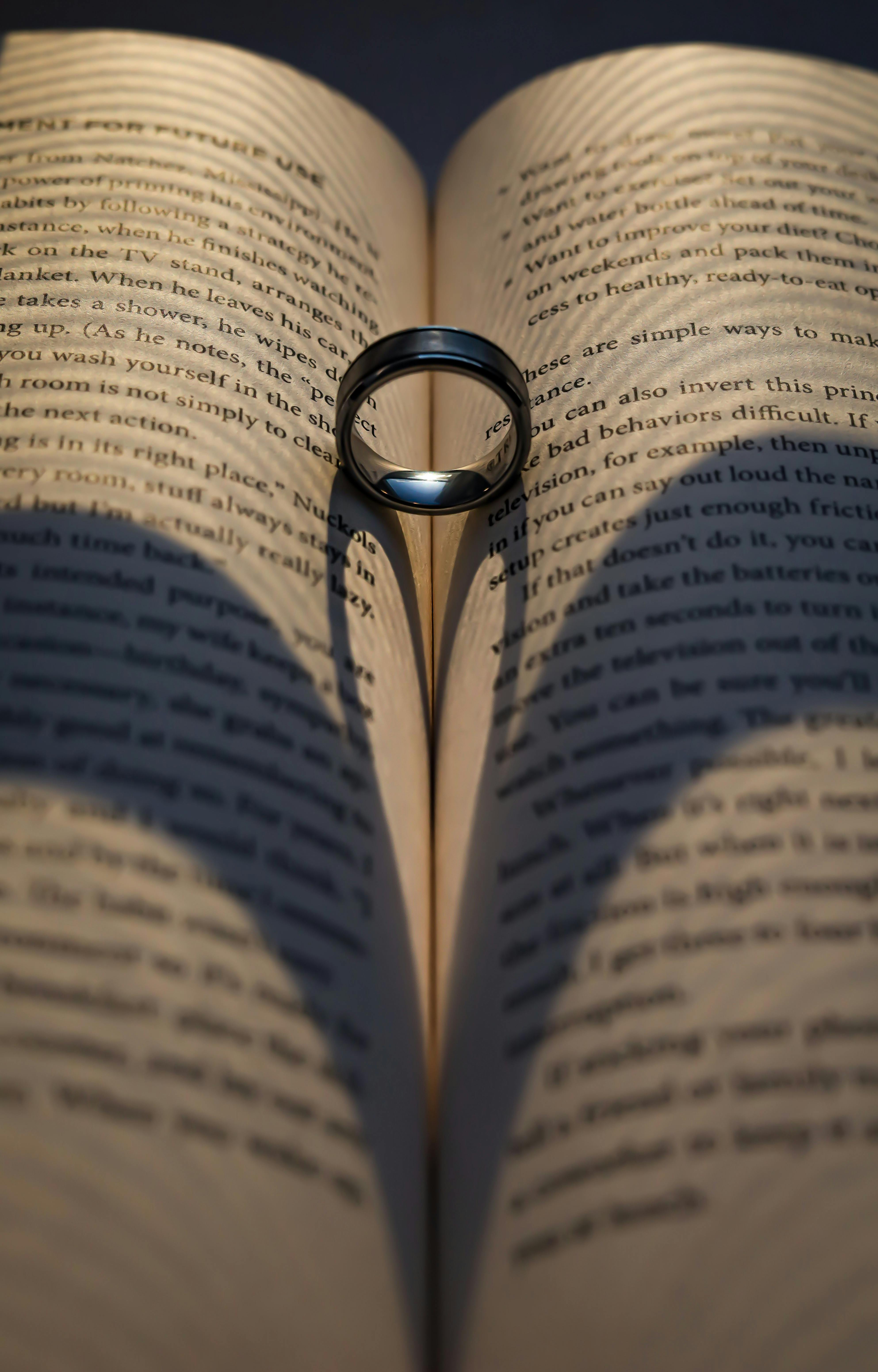 Closeup Photography of Book Page Folding Forming Heart · Free Stock Photo