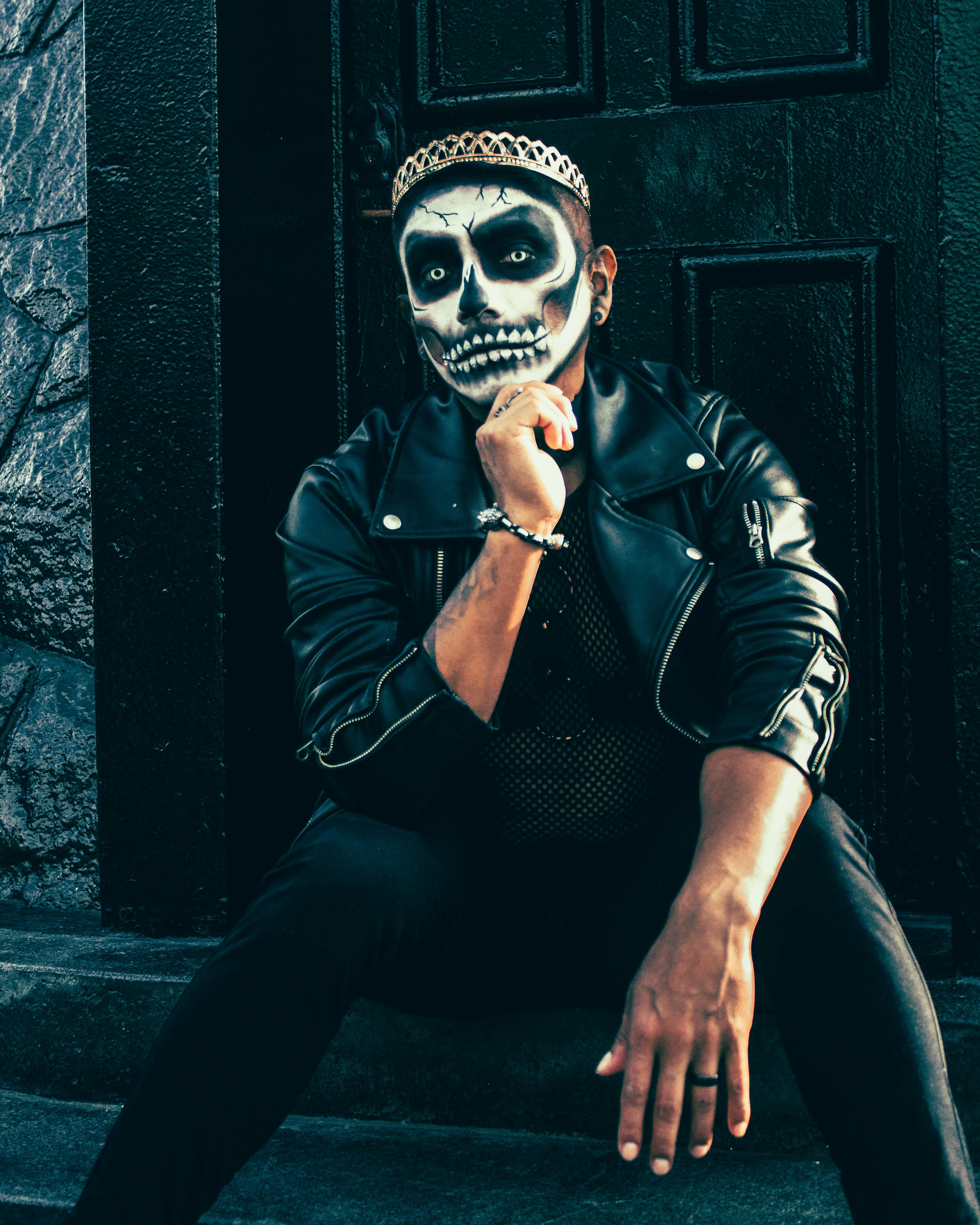 Man Celebrating Day of the Dead · Free Stock Photo