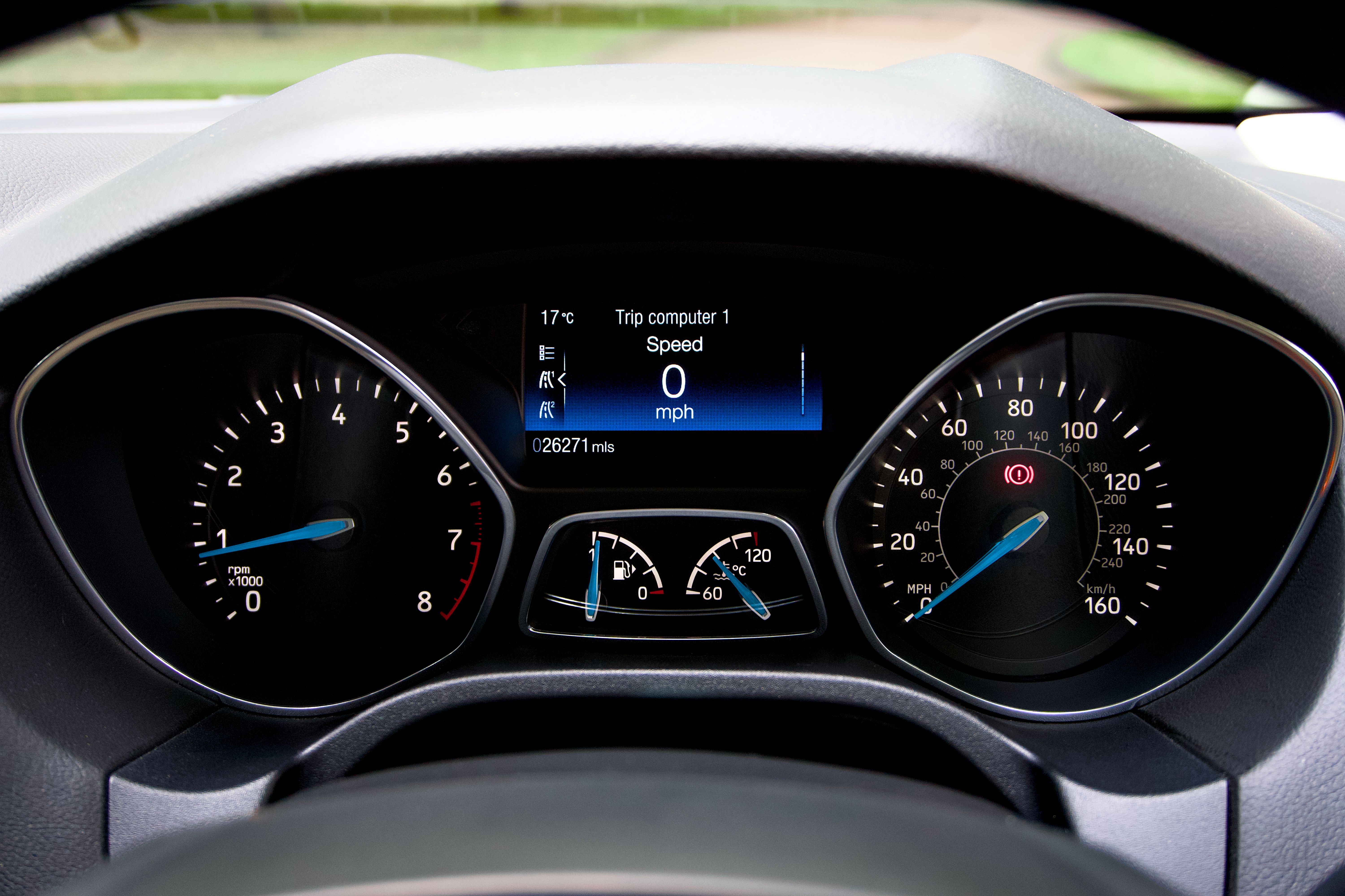 Close-up of the Dashboard in a Ford Focus · Free Stock Photo