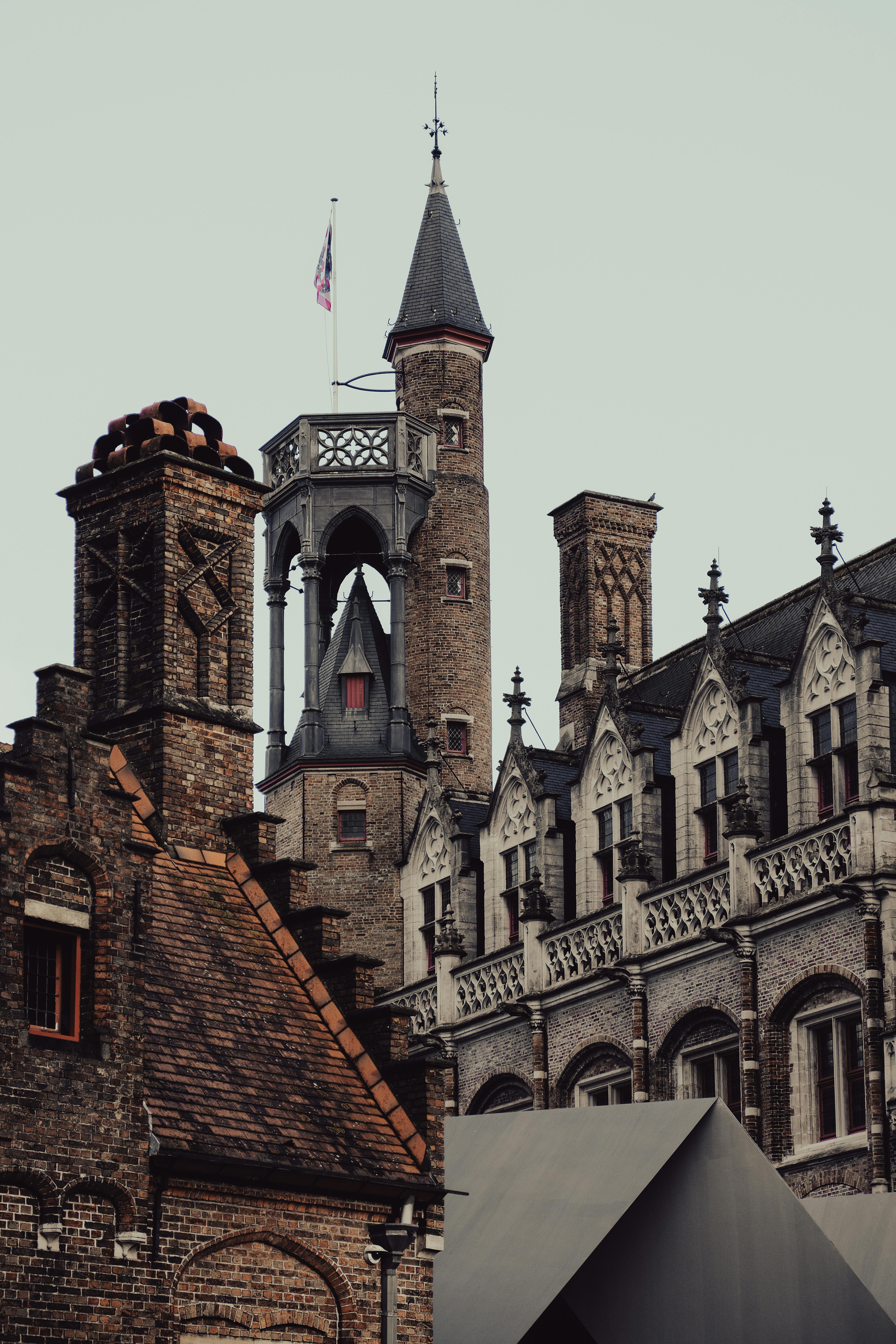 Towers on a Traditional Castle · Free Stock Photo