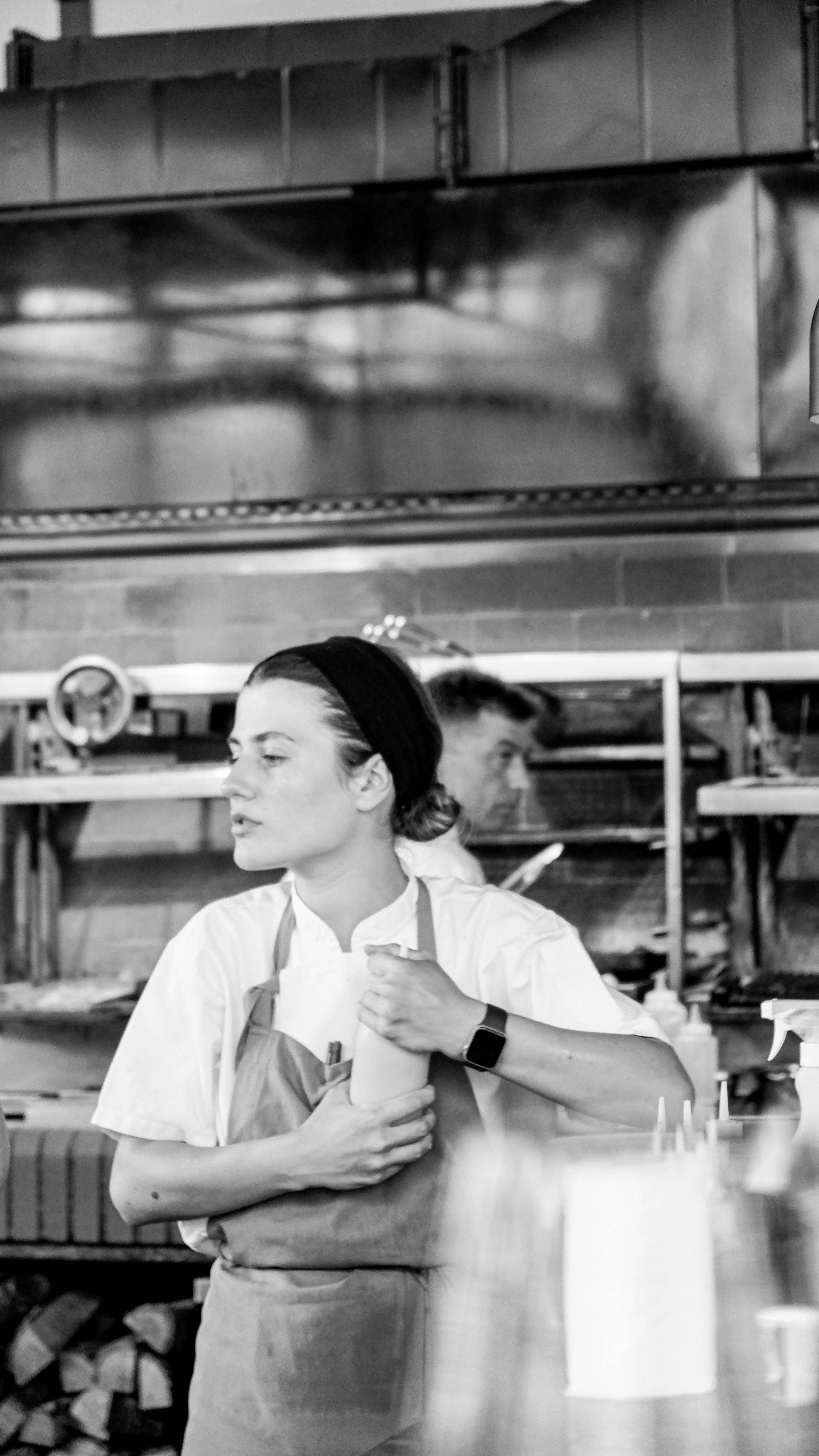 Chefs at Work in a Restaurant Kitchen · Free Stock Photo