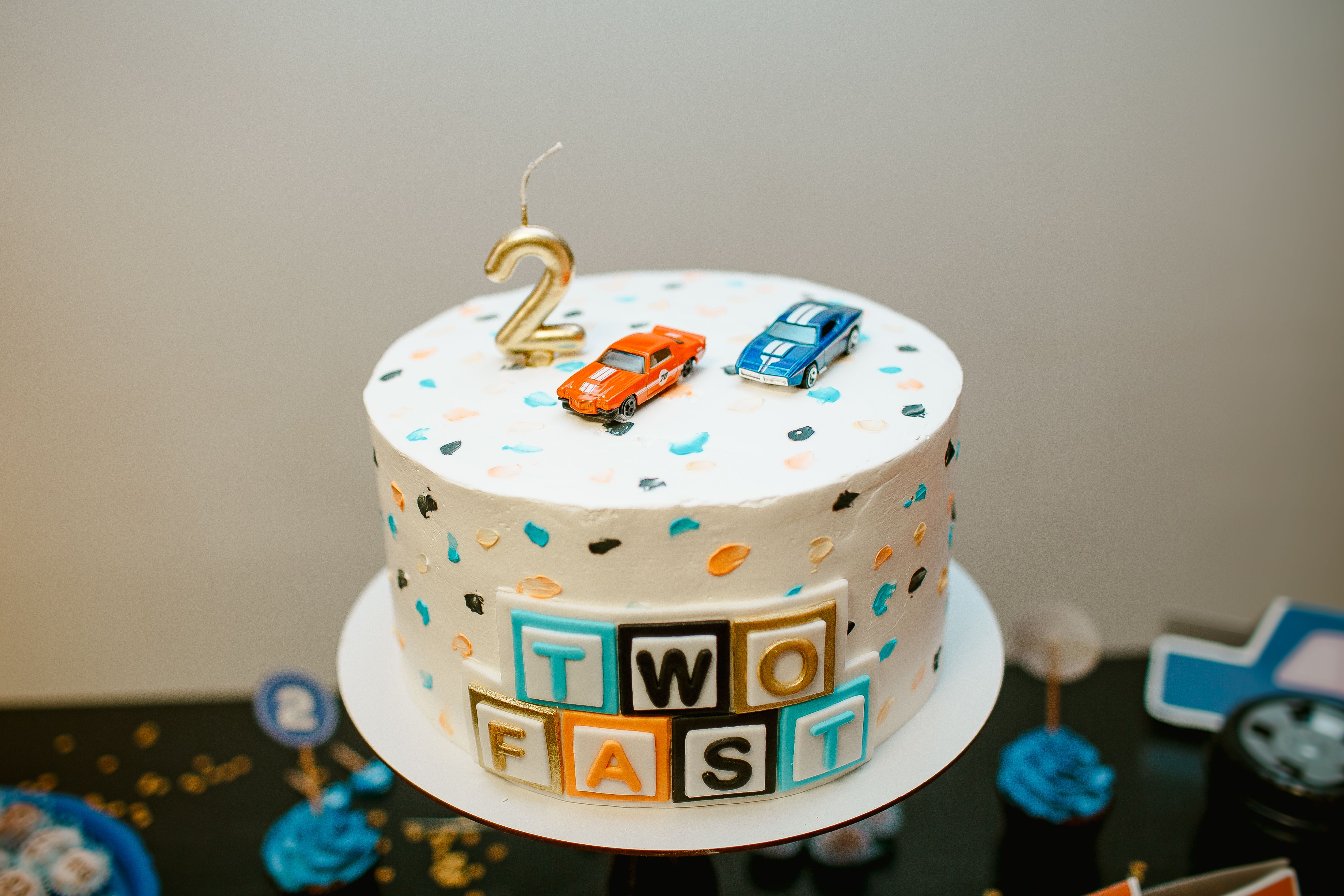 Birthday Cake for a 2 Year Old · Free Stock Photo
