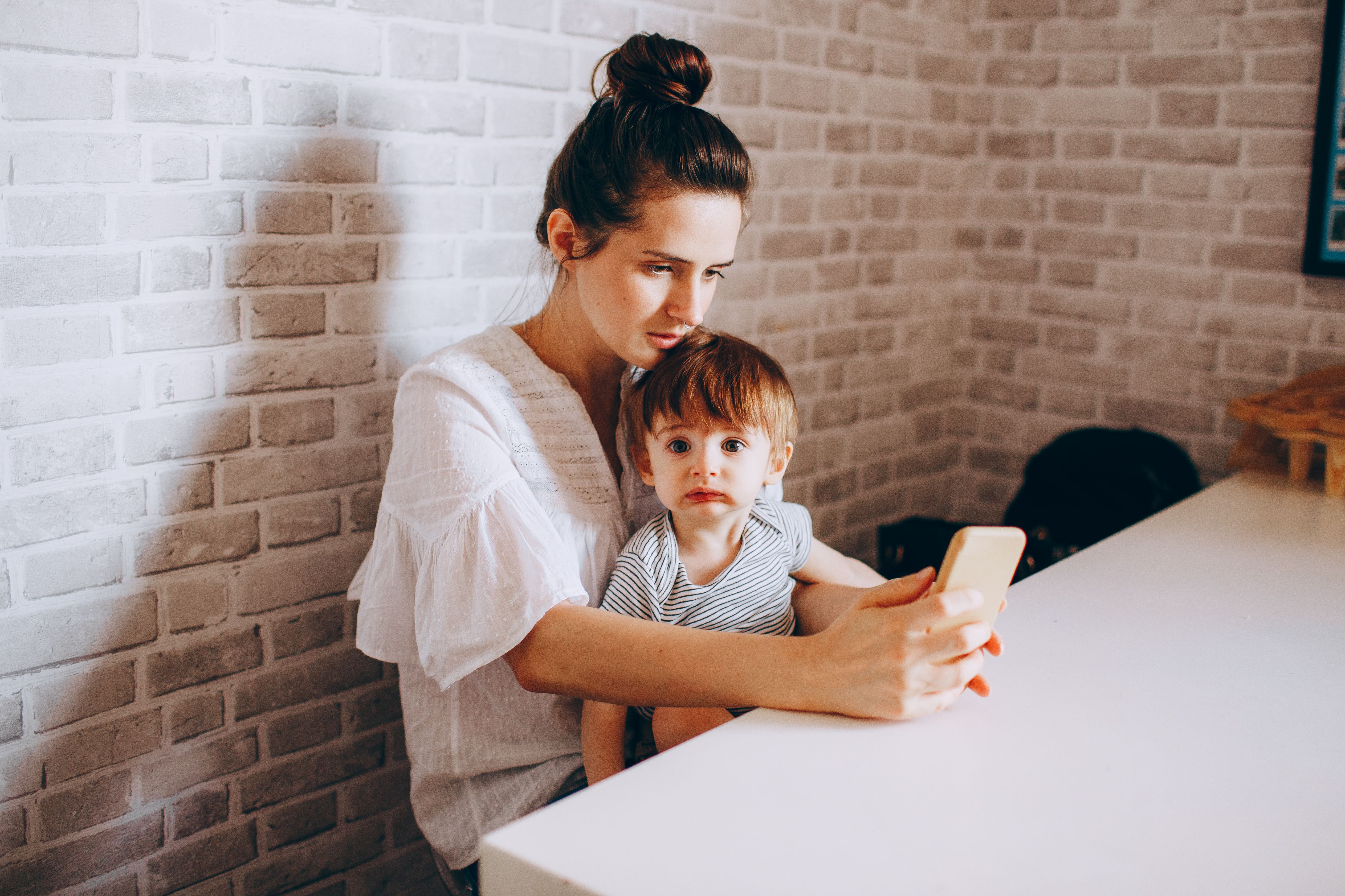 Woman with Boy · Free Stock Photo