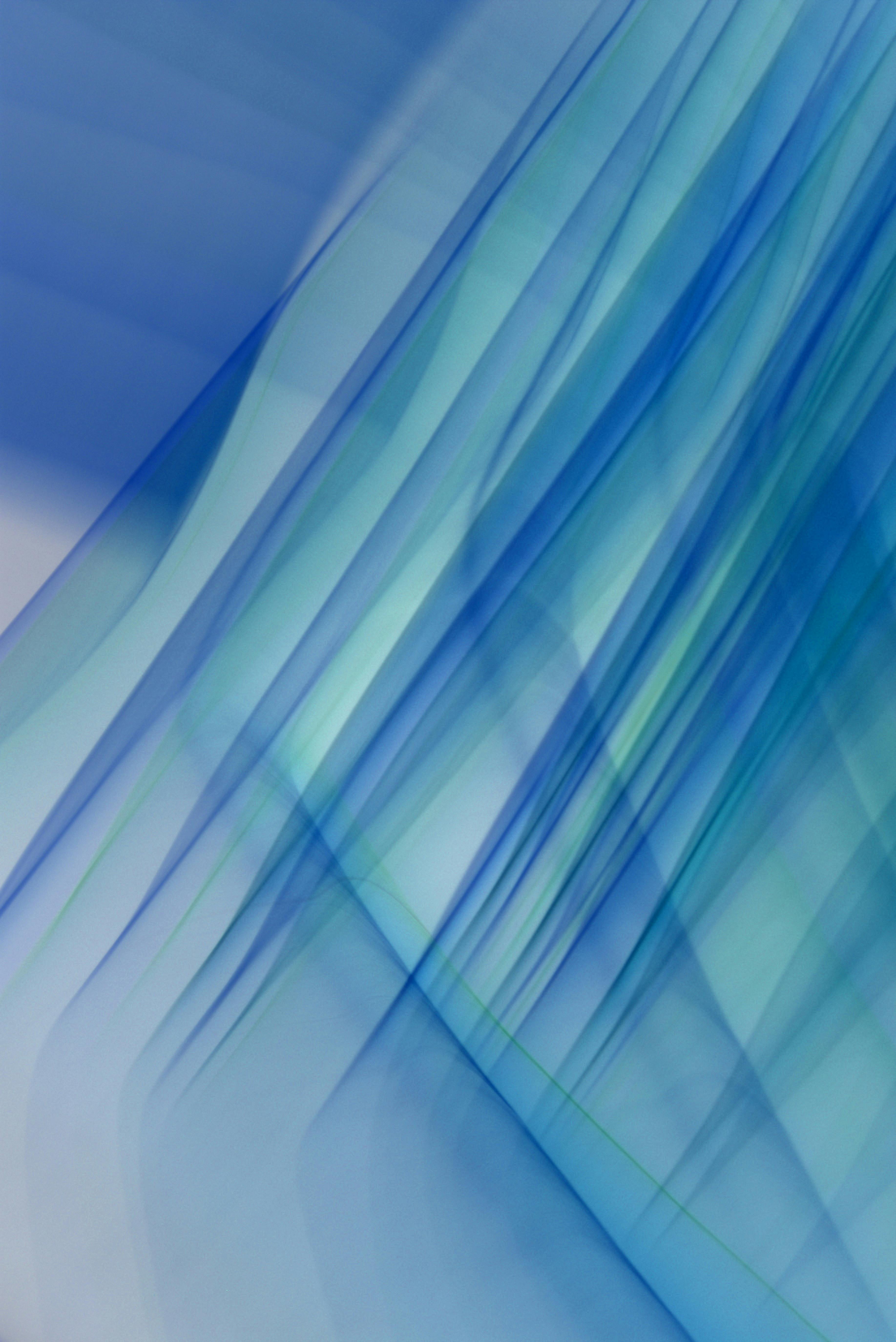 Blue Spikes on Abstract Background · Free Stock Photo