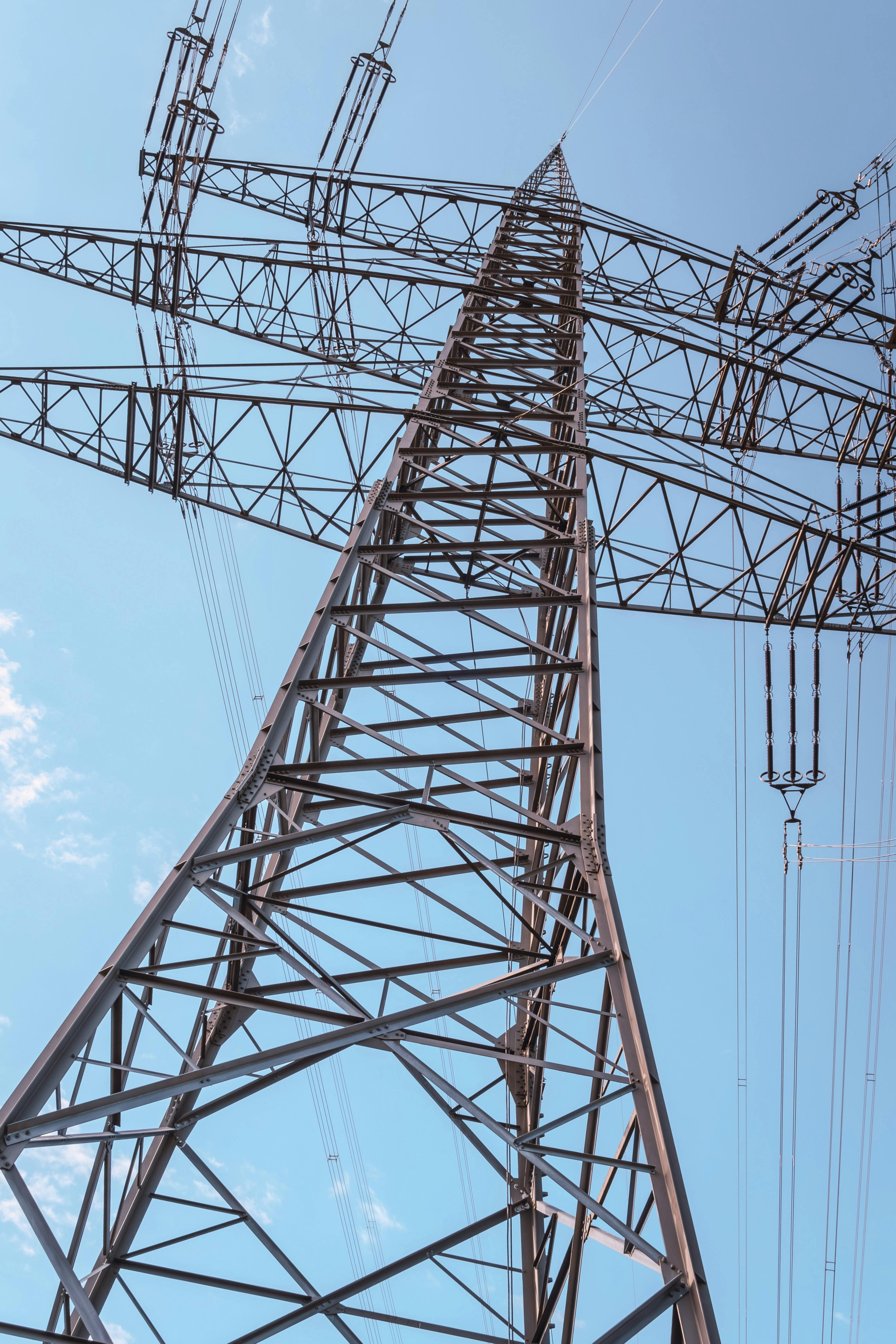 Low Angle Photograph of Black Metal Tower Satellite during Daytime ...