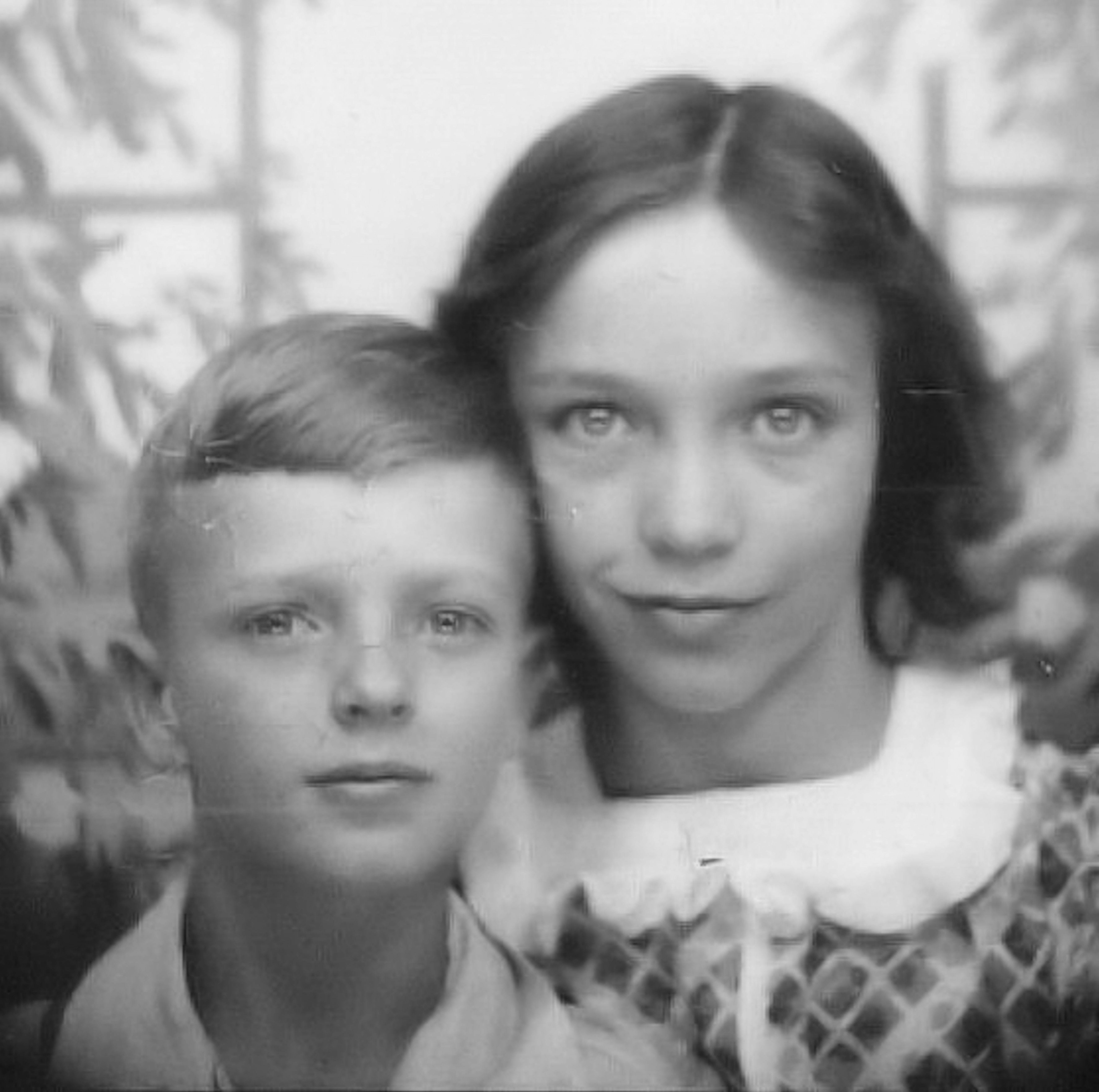 Vintage Portrait of Children · Free Stock Photo