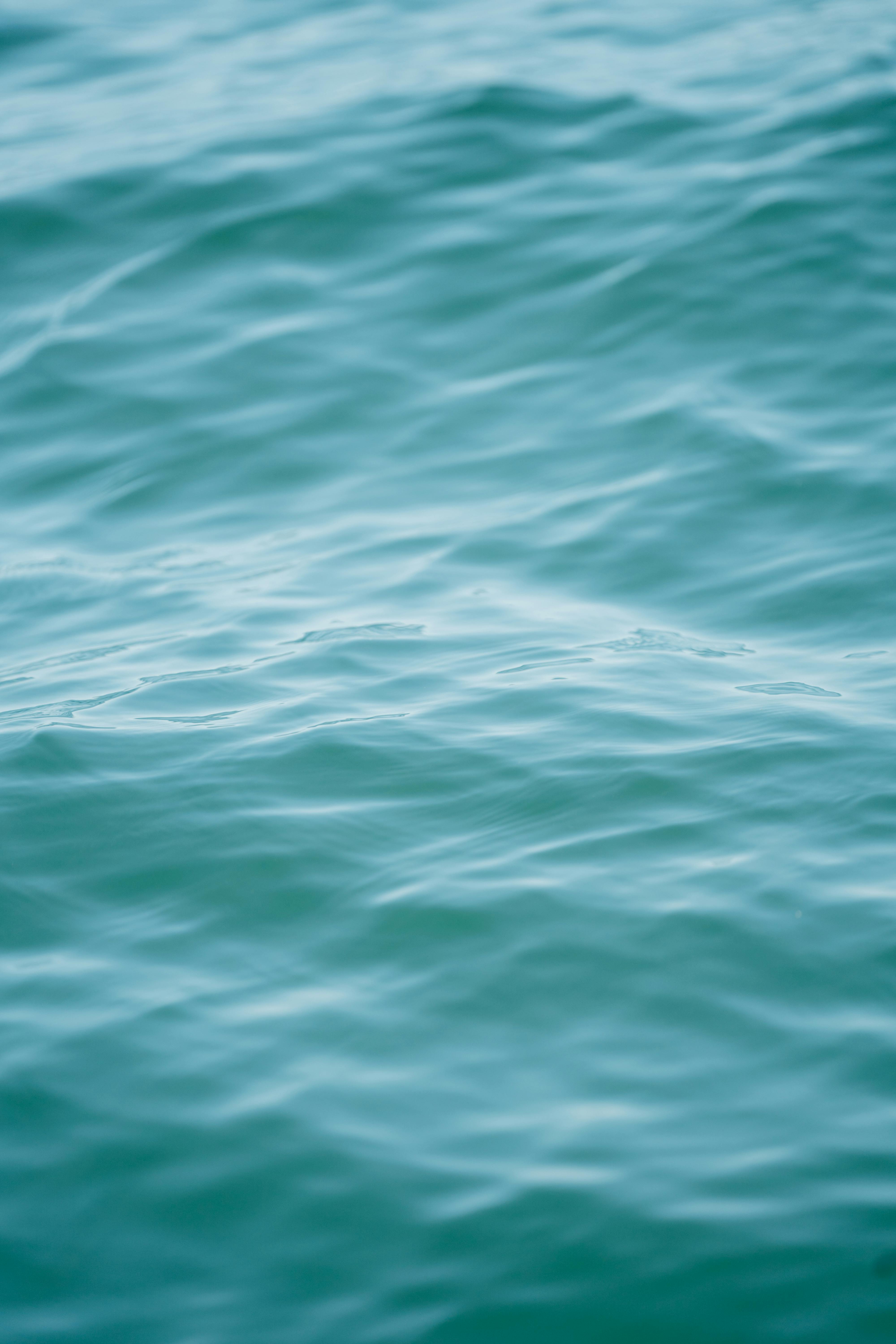 Undulating Turquoise Ocean Surface · Free Stock Photo