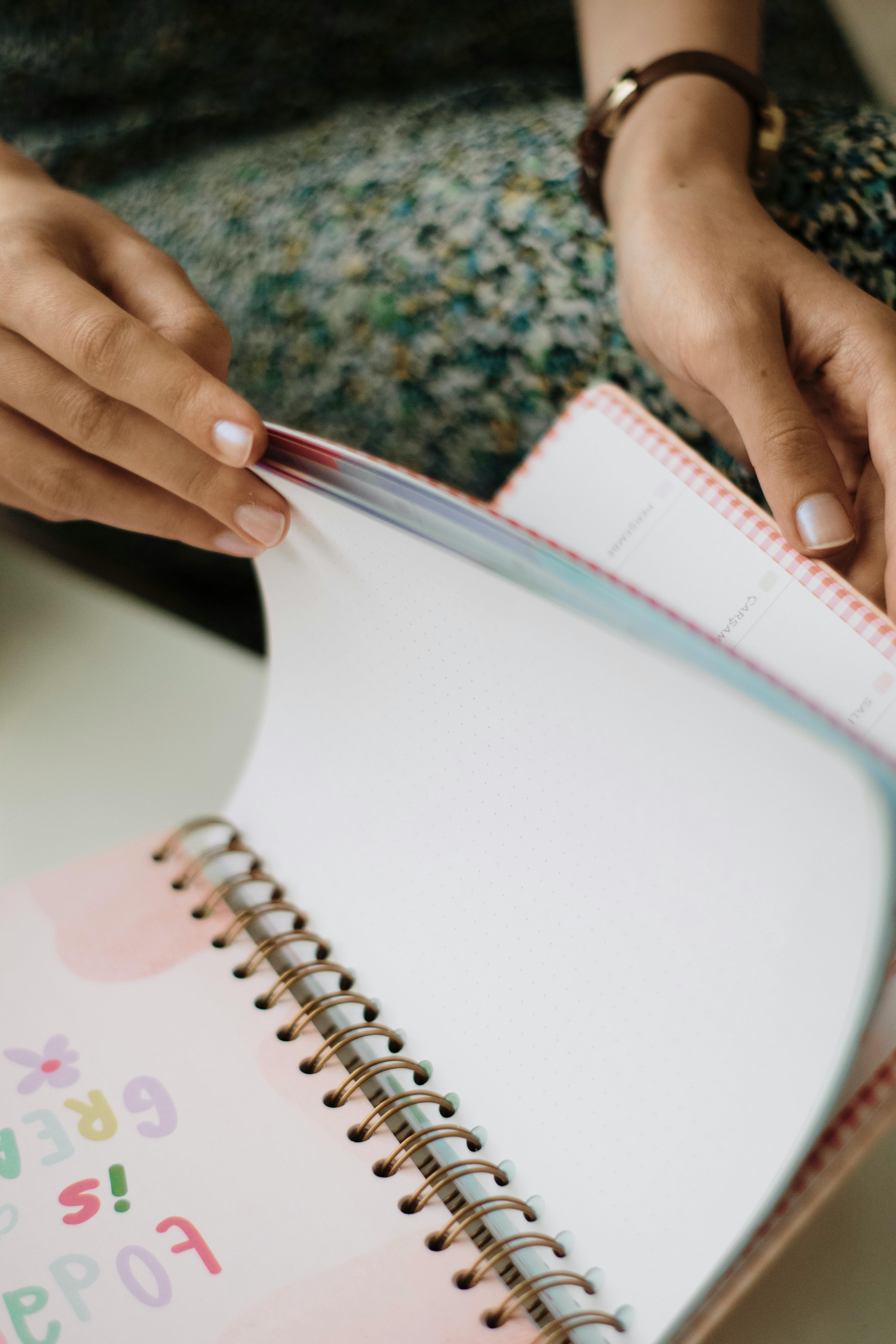 Notebook Page With Illustration · Free Stock Photo