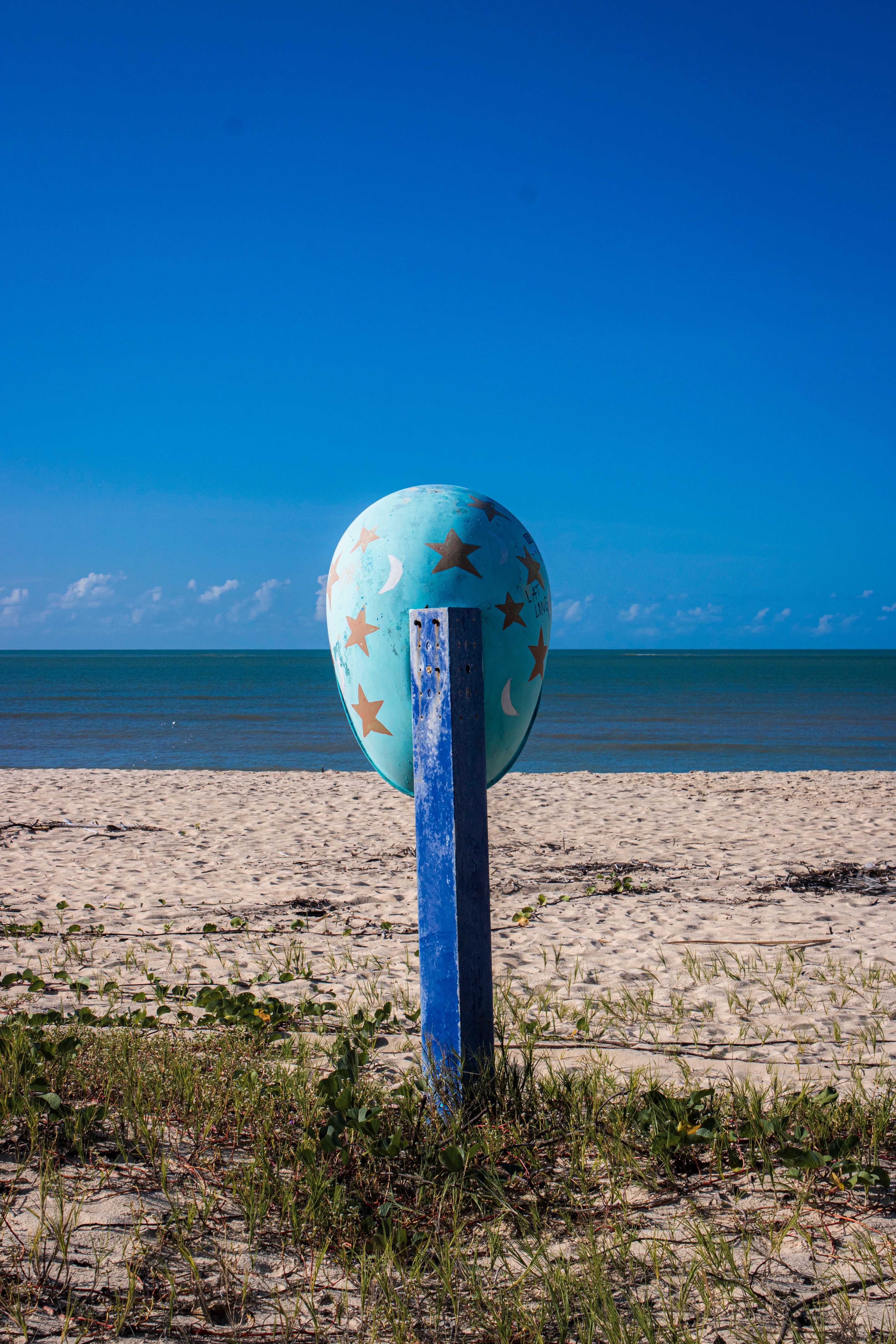 Phone Booth on Beach · Free Stock Photo