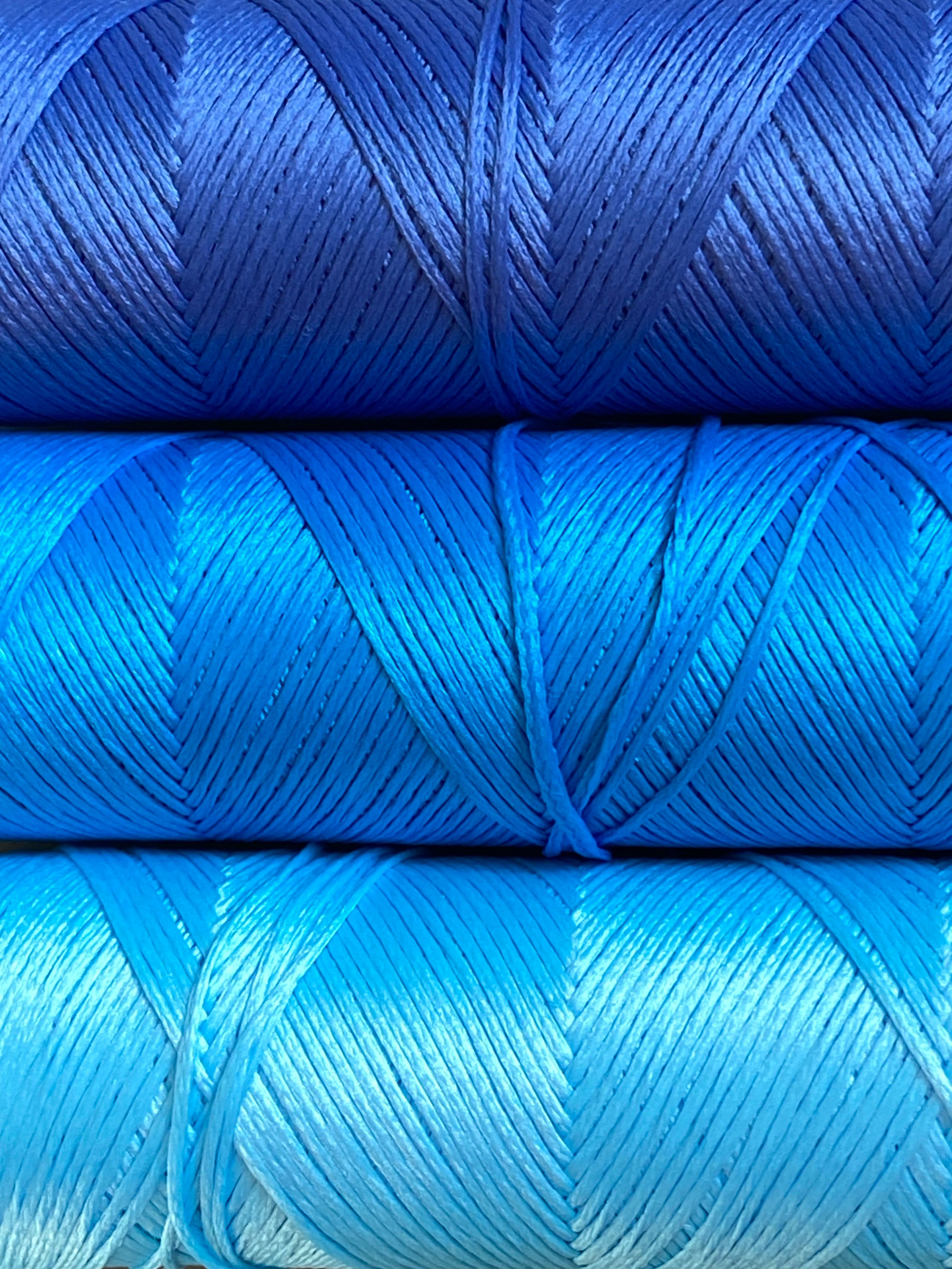 Blue Threads in Workshop · Free Stock Photo