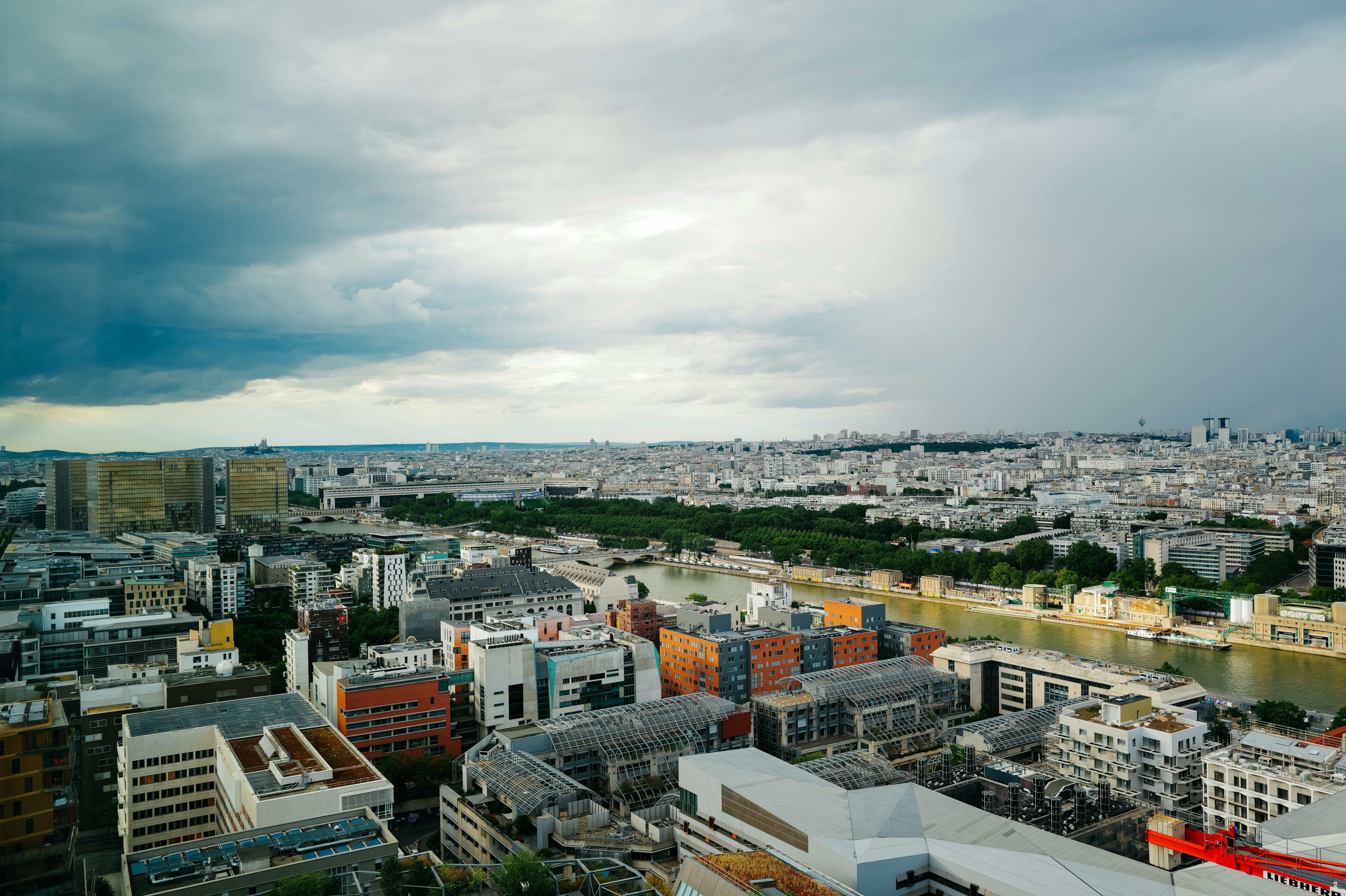Grayscale Photography of Observation Telescope Overlooking City ...